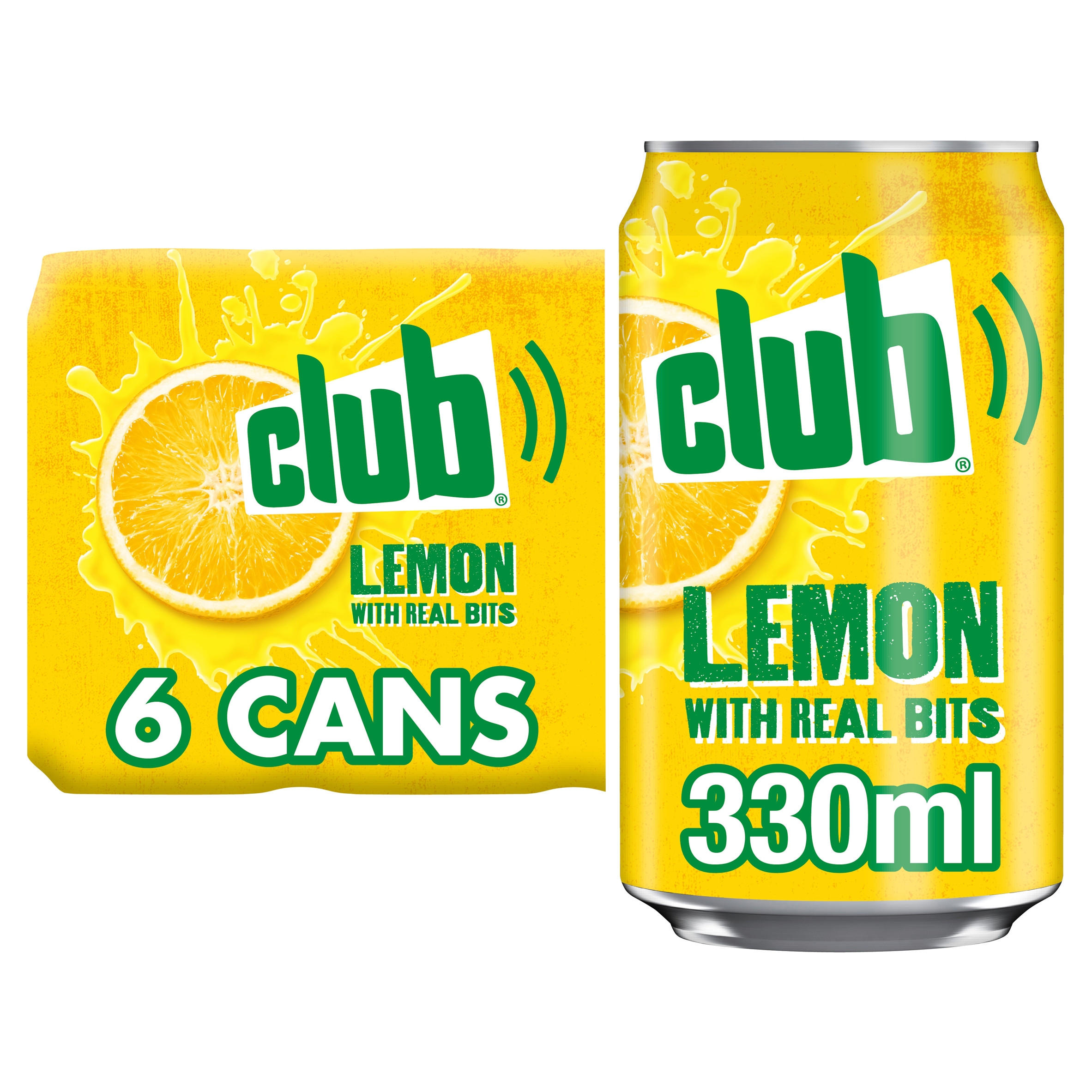 Club Lemon Cans 6 x 330ml | Multipacks | Iceland Foods