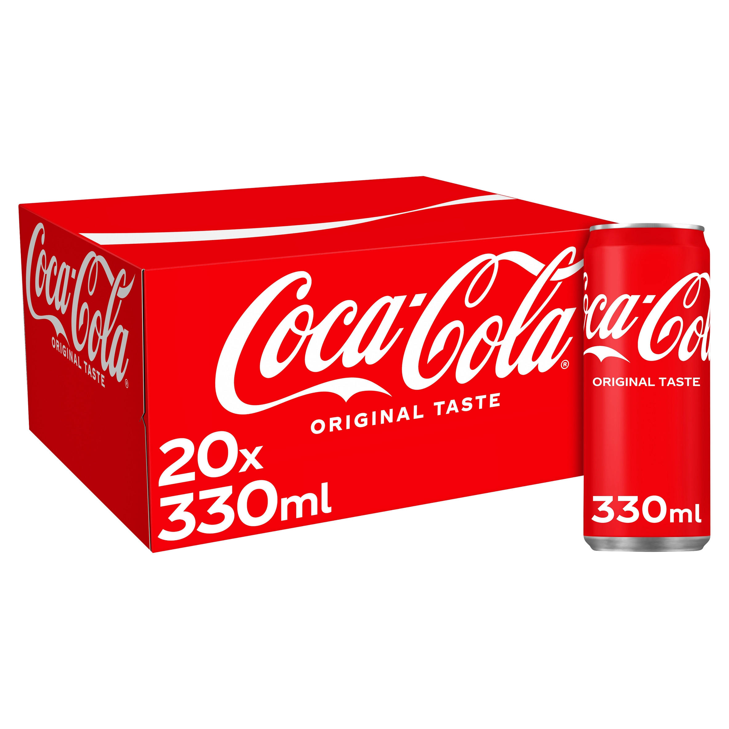 Coca-Cola Original Taste 20 x 330ml | Multipacks | Iceland Foods