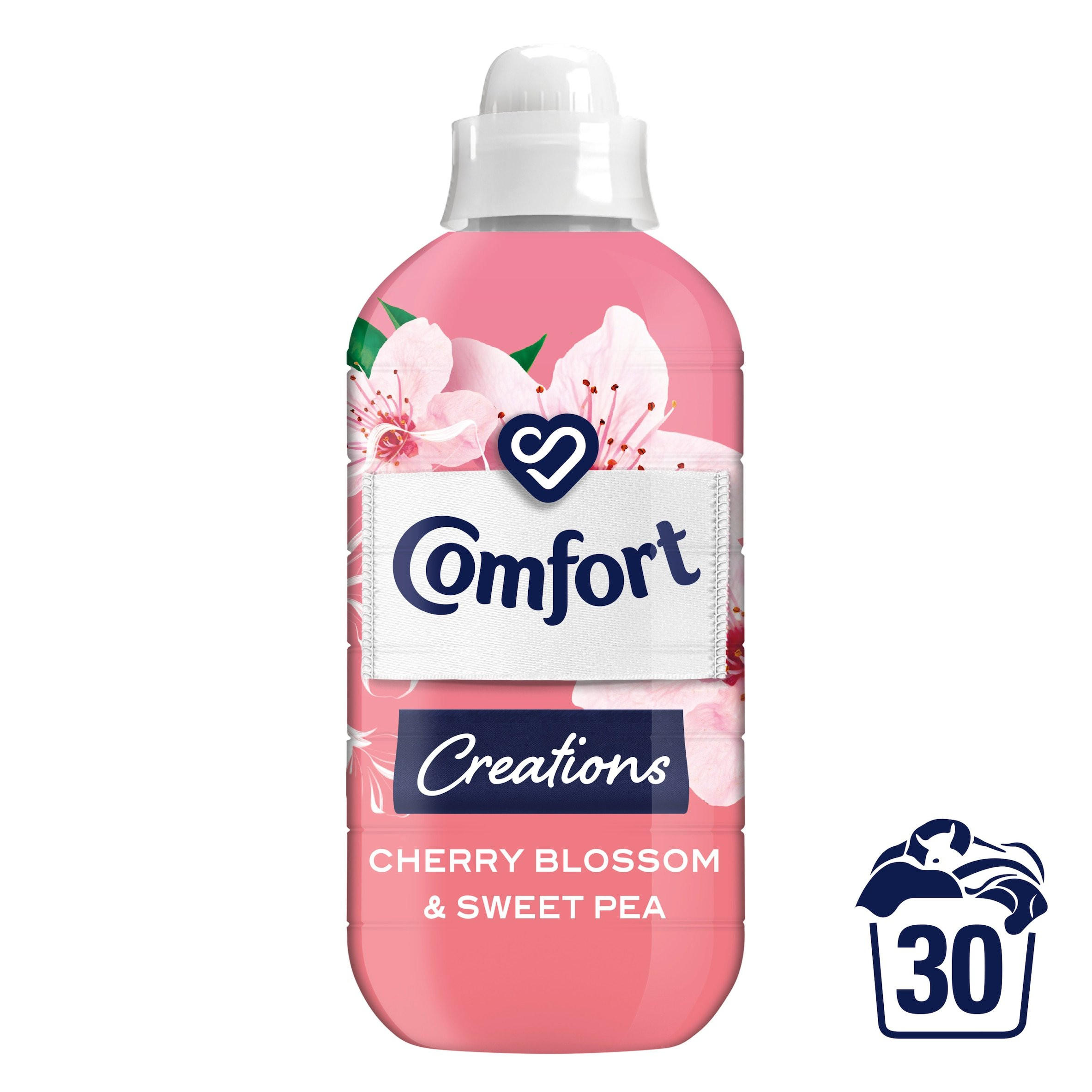 Comfort Creations Fabric Conditioner Cherry Blossom & Sweet Pea 30 ...