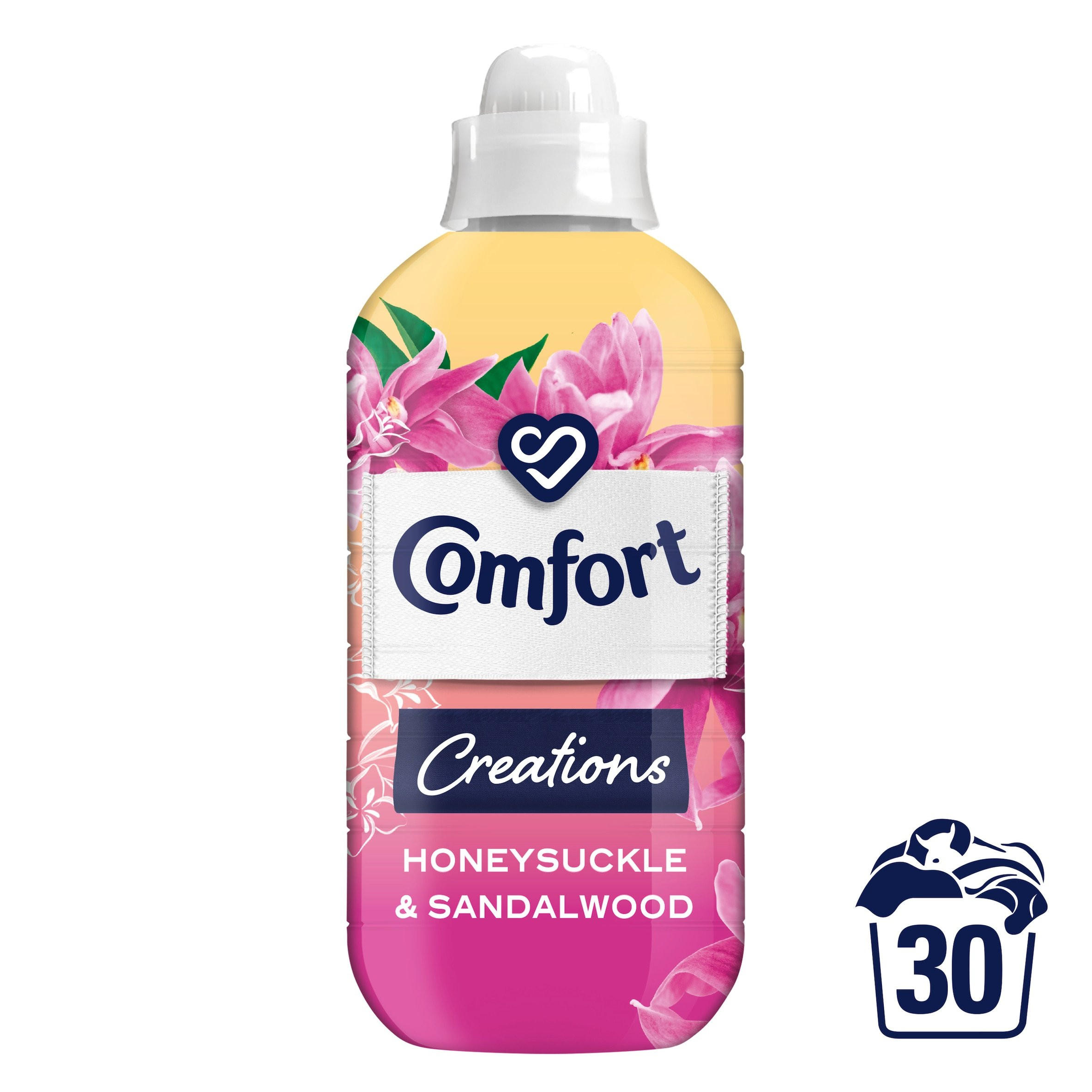 Comfort Creations Fabric Conditioner Honeysuckle & Sandalwood 30 Wash ...