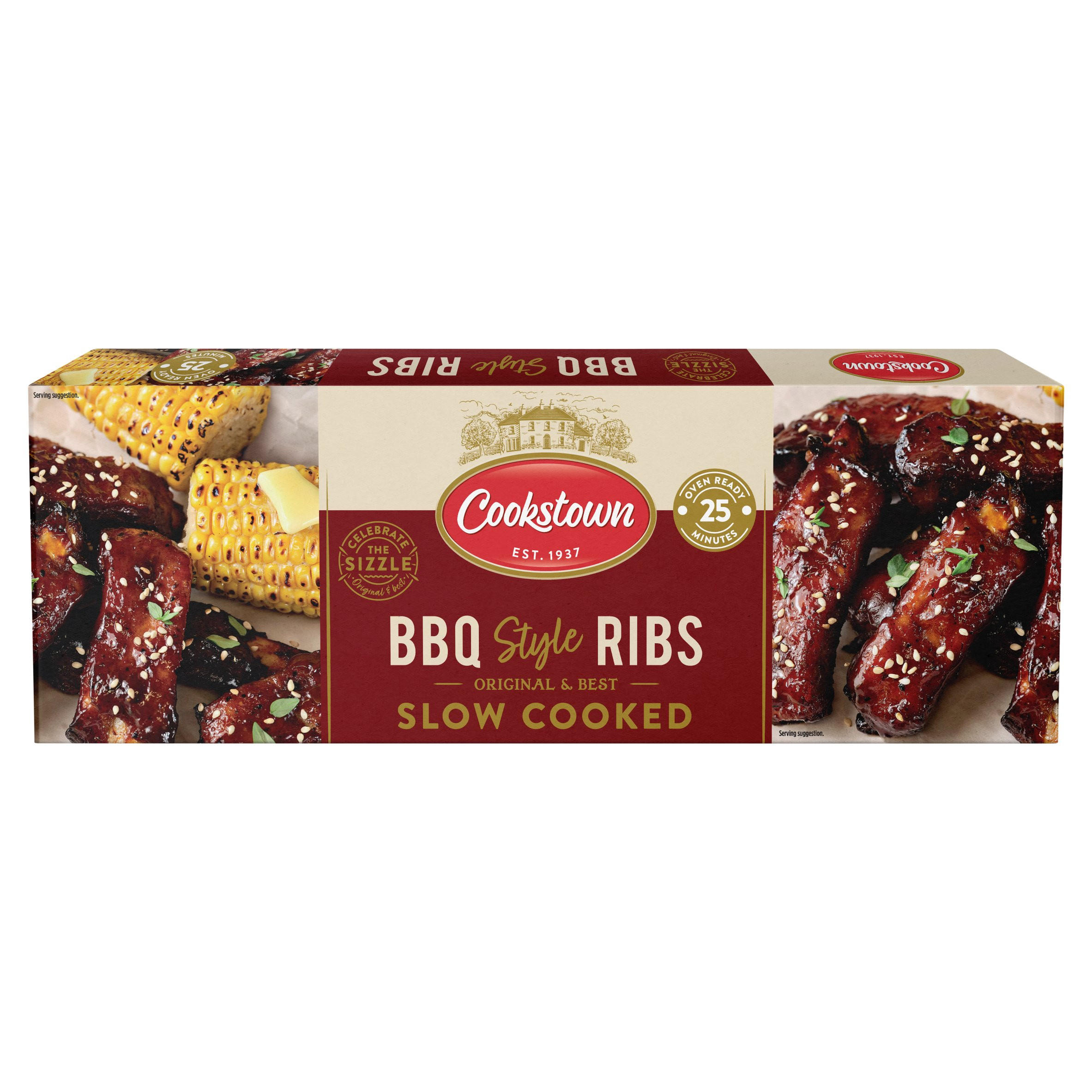 Cookstown Slow Cooked Ribs 600g | Beef | Iceland Foods