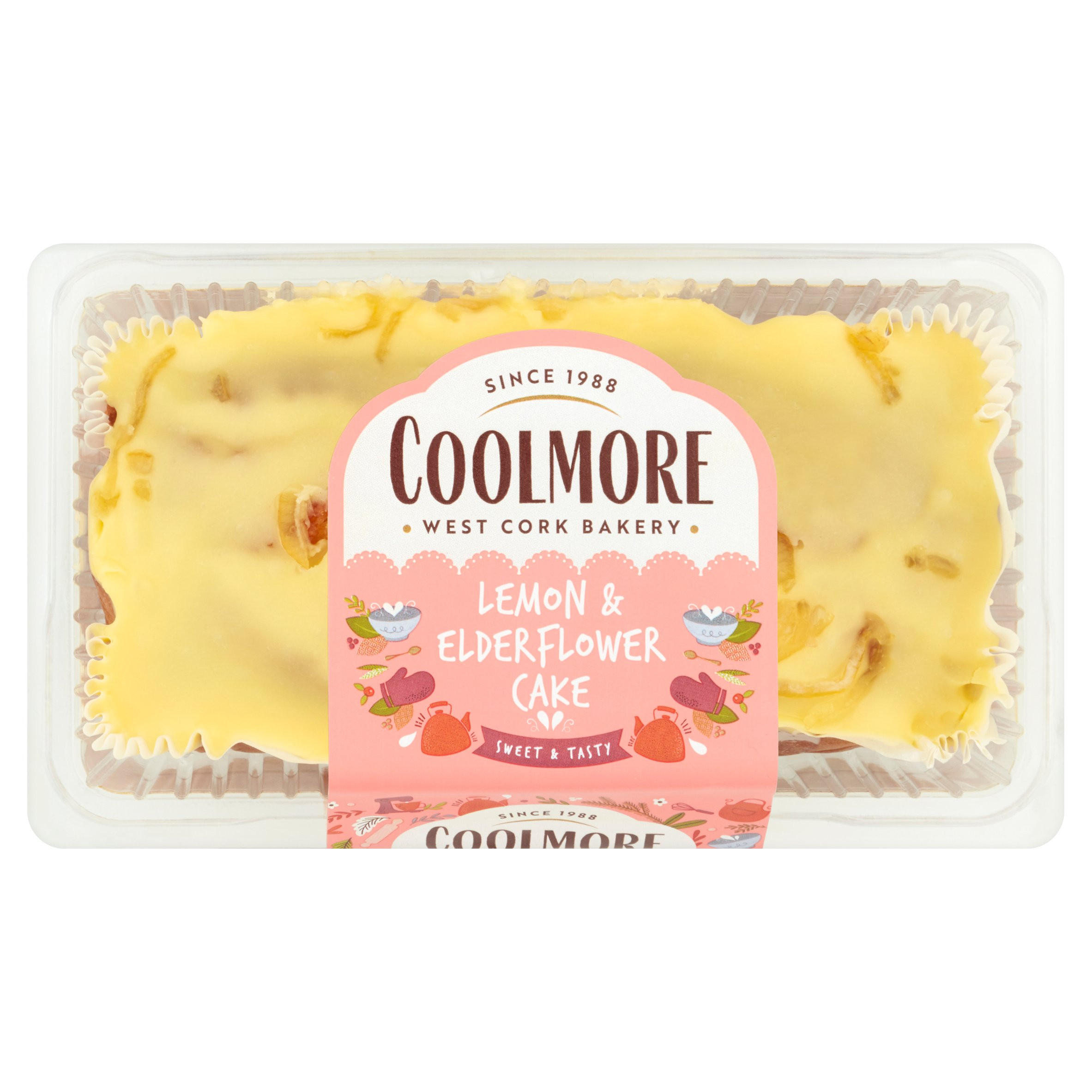 Coolmore Lemon & Elderflower Cake 400g | Muffins & Mini Bites | Iceland ...