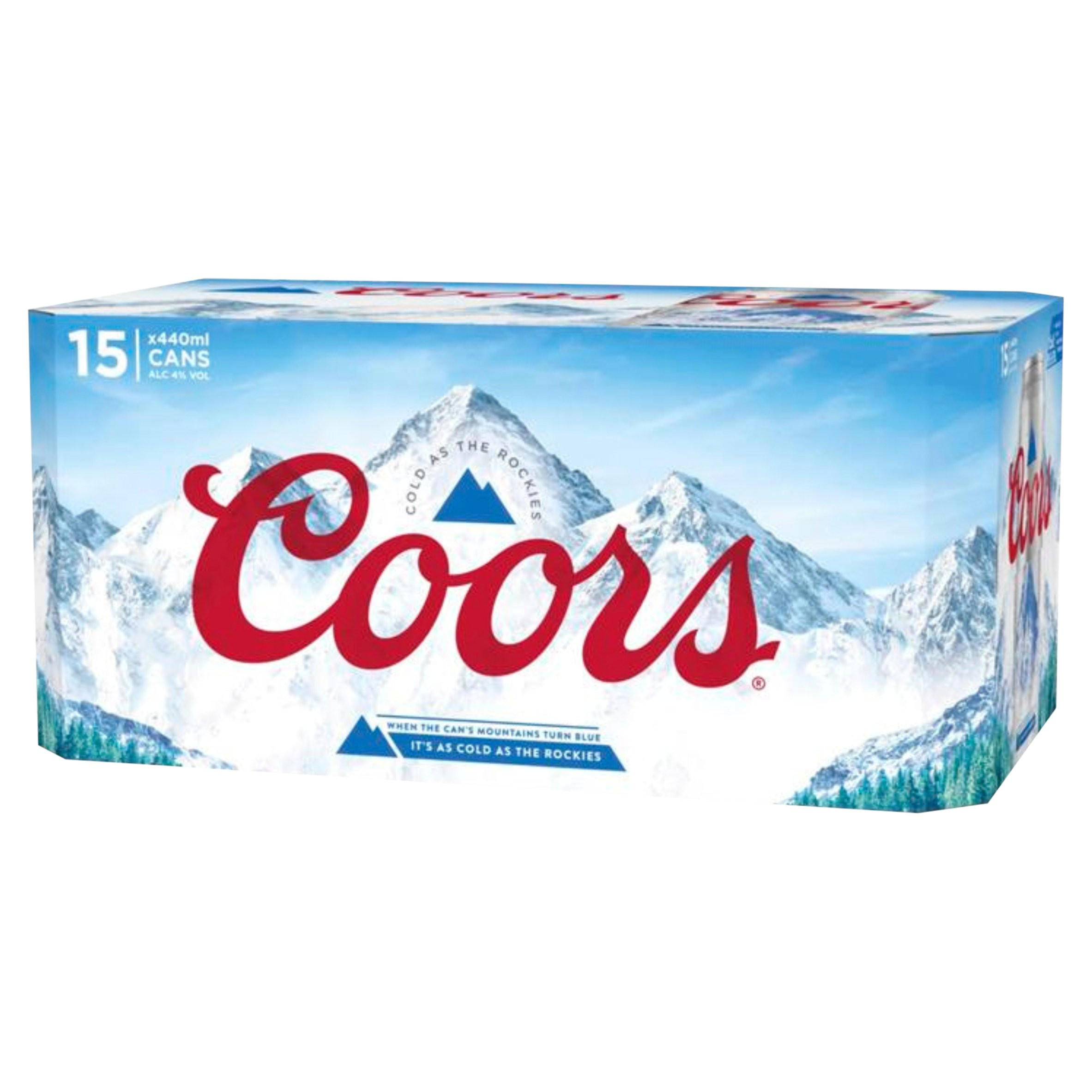 Coors 15 x 440ml | Beer | Iceland Foods