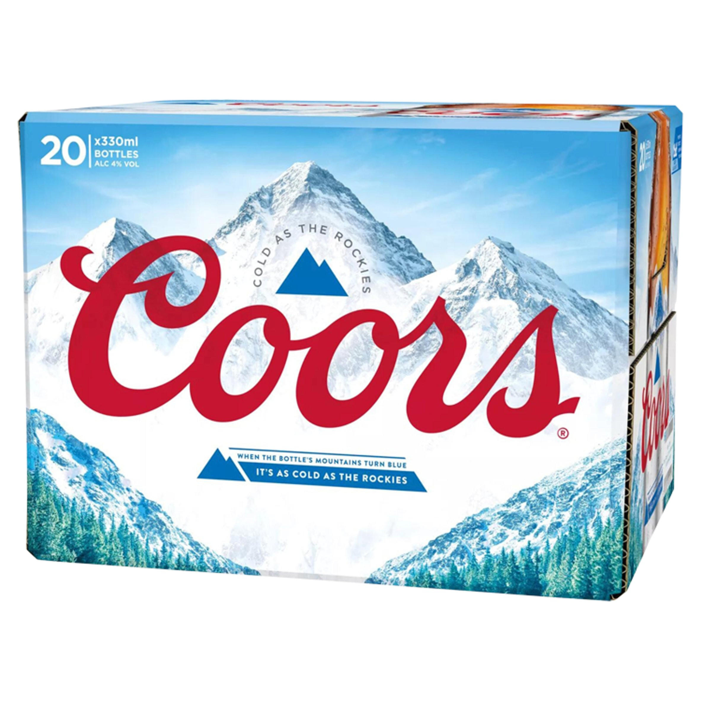 Coors 20 x 330ml | Beer | Iceland Foods