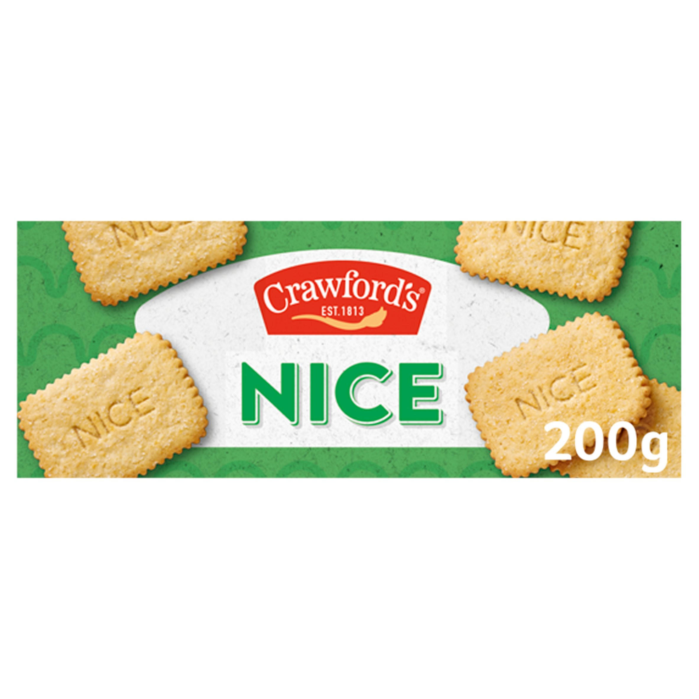 Crawford's Nice Coconut Flavoured Biscuits 200g | Biscuits & Beverages ...