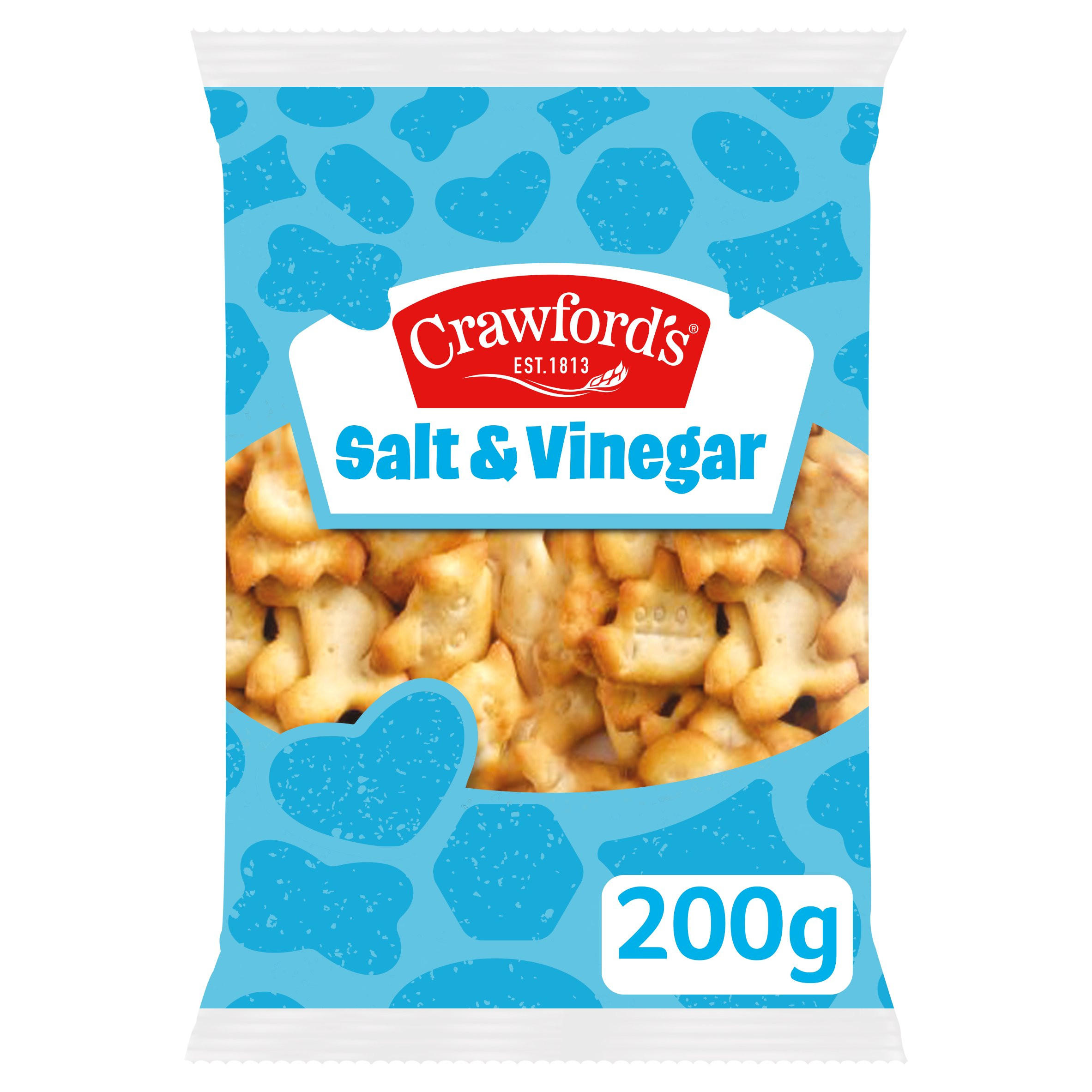 Crawford's Salt & Vinegar Flavour Savoury Nibbles 200g | Nuts & Snacks ...