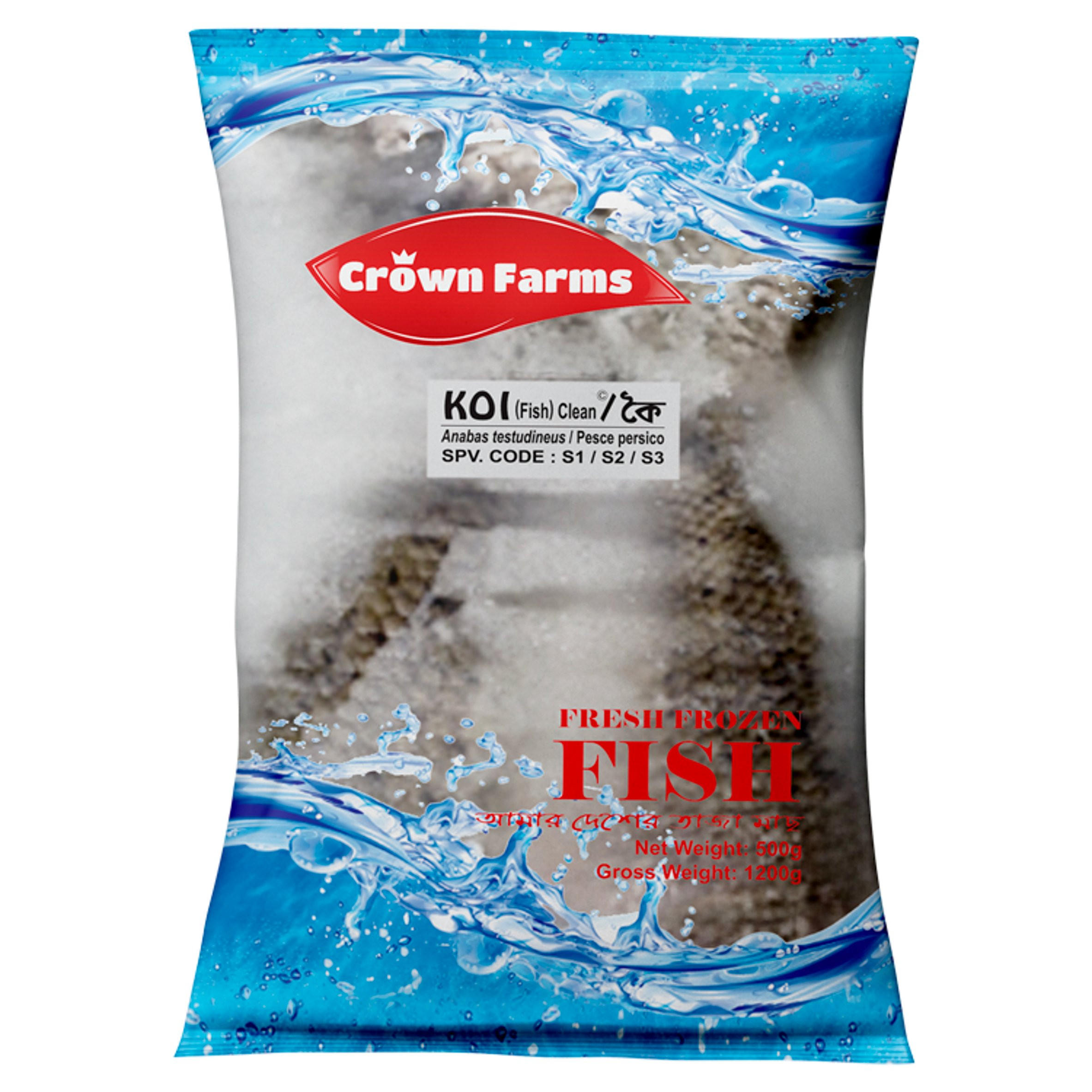 Crown Farms Koi Clean Fish 500g | Fish Fillets | Iceland Foods