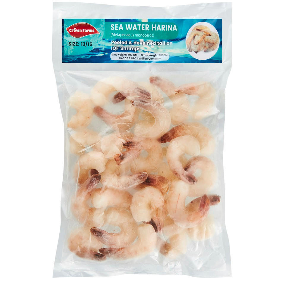 Crown Farms Sea Water Prawns 400g | Prawns & Seafood | Iceland Foods