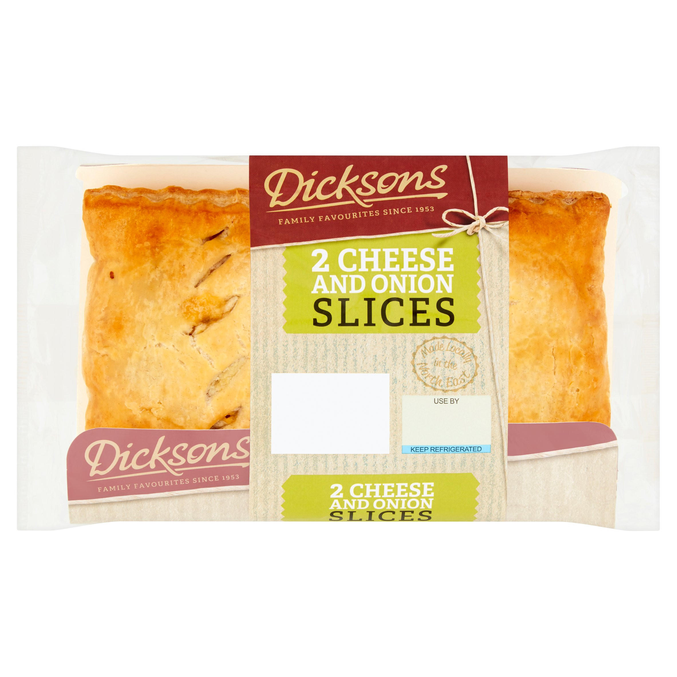 Dicksons Cheese and Onion Slices 2 x 125g | Slices & Pasties | Iceland ...