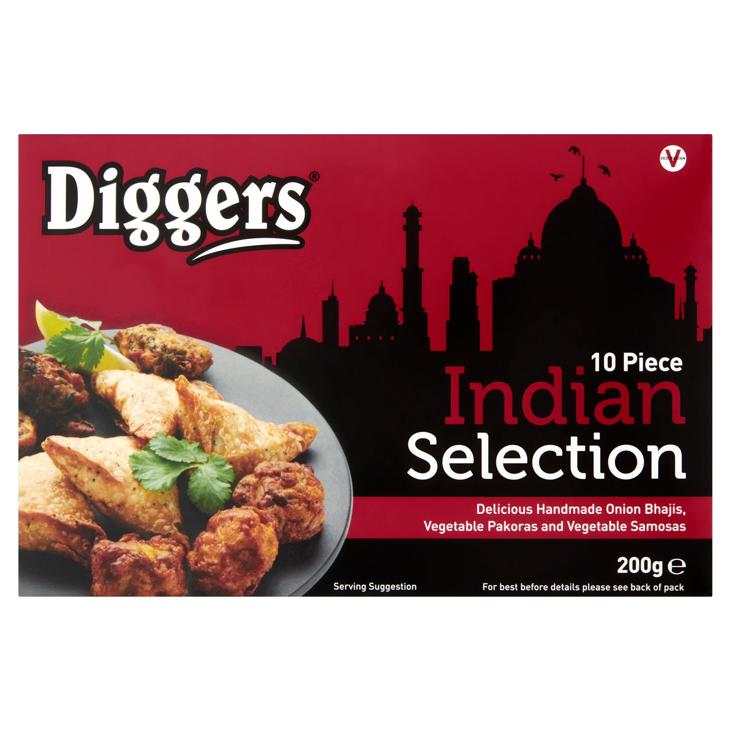 Diggers 10 Indian Selection 200g | Chinese & Oriental | Iceland Foods