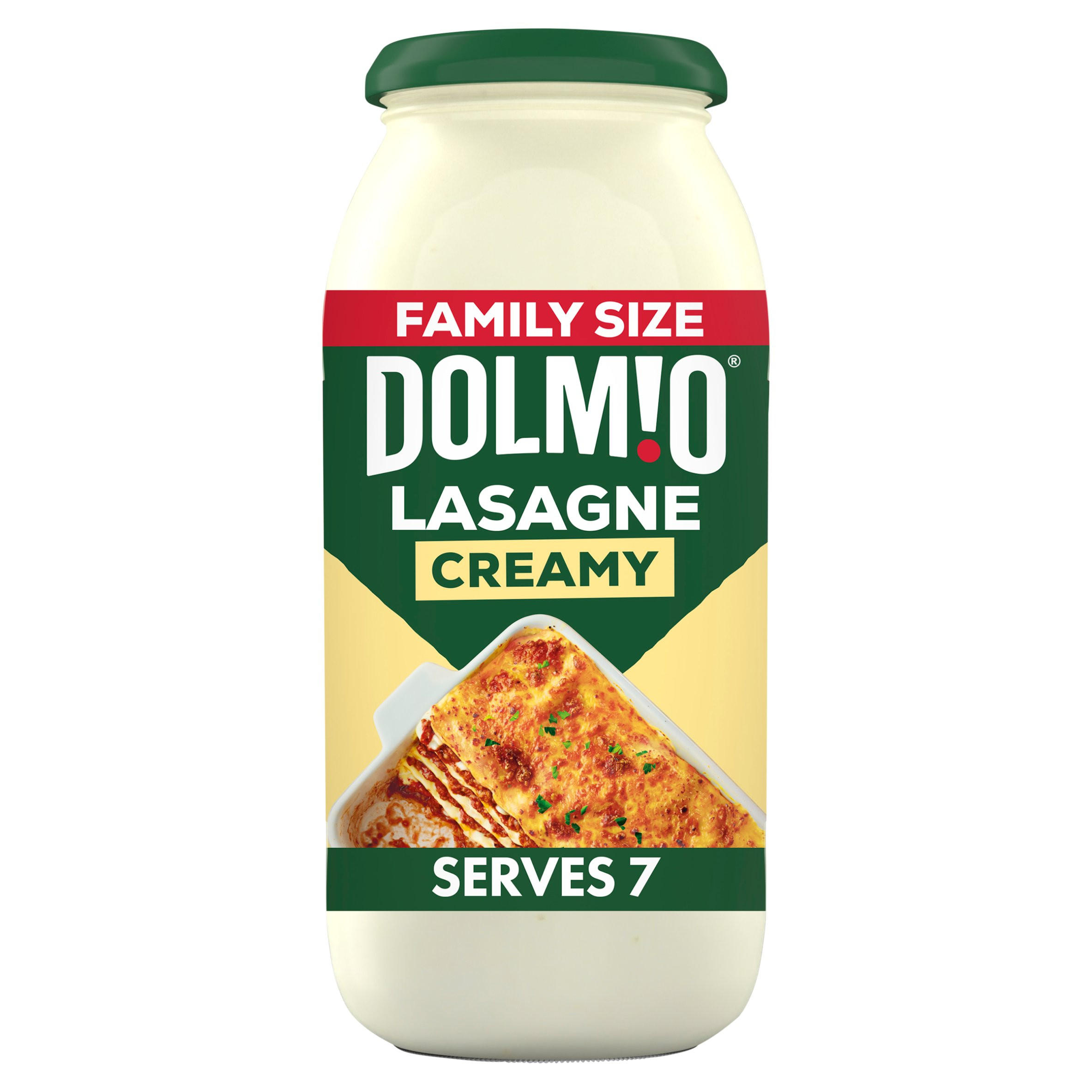 Dolmio Sauce for Lasagne Creamy Family Size 710g | Traditional Sauces ...