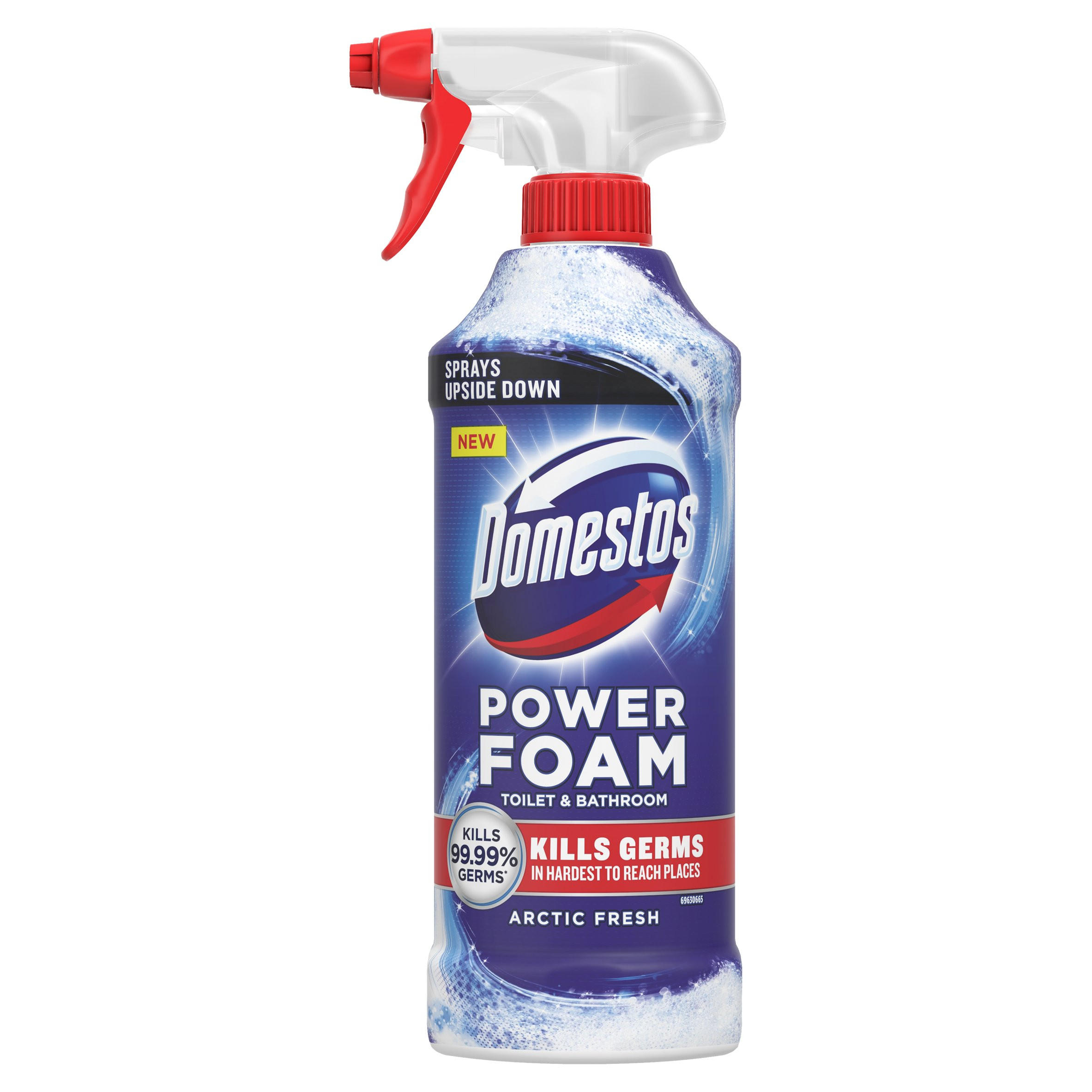 Domestos Power Foam Toilet & Bathroom Arctic Fresh 450ml | Bathroom ...