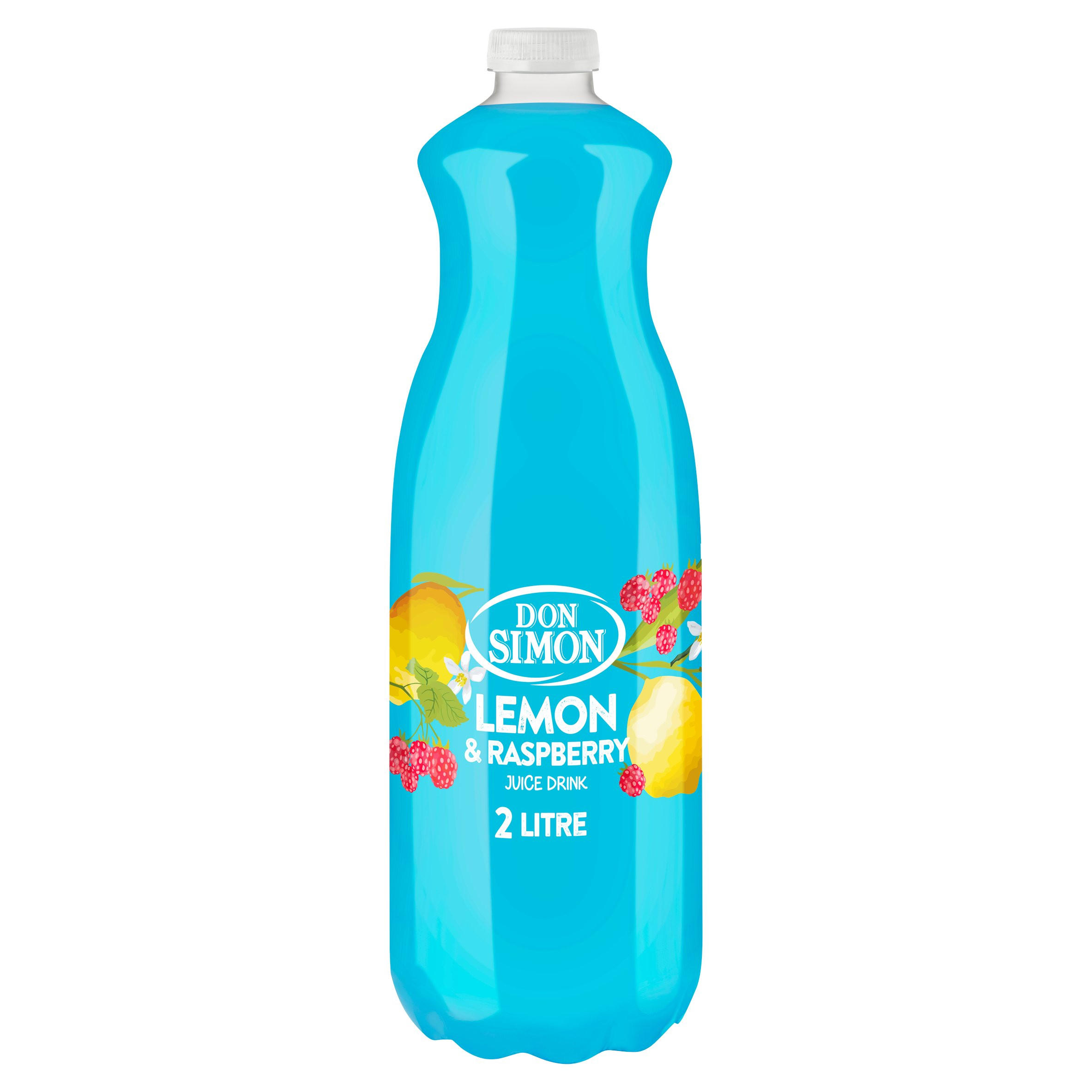Don Simon Lemon & Raspberry Juice Drink 2L | Fruit Juice | Iceland Foods