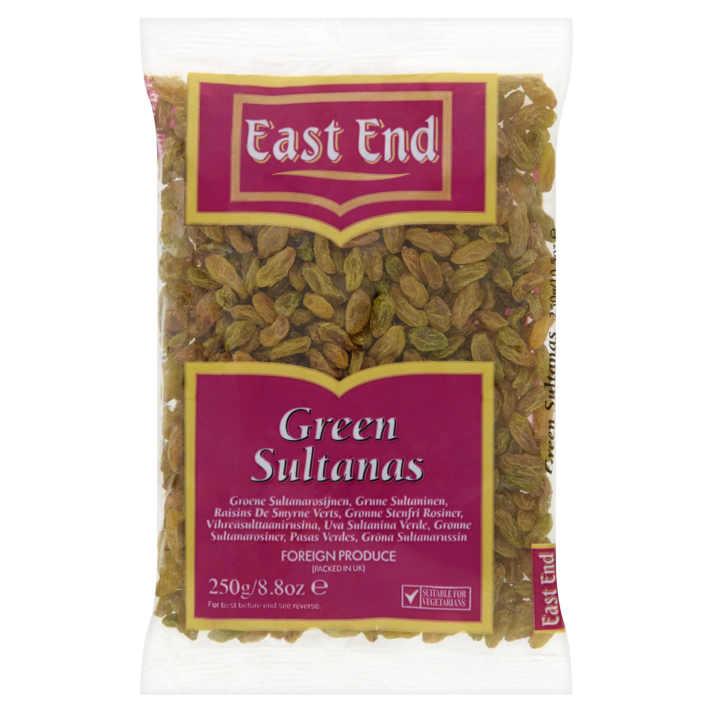 East End Green Sultanas 250g | Home Baking | Iceland Foods