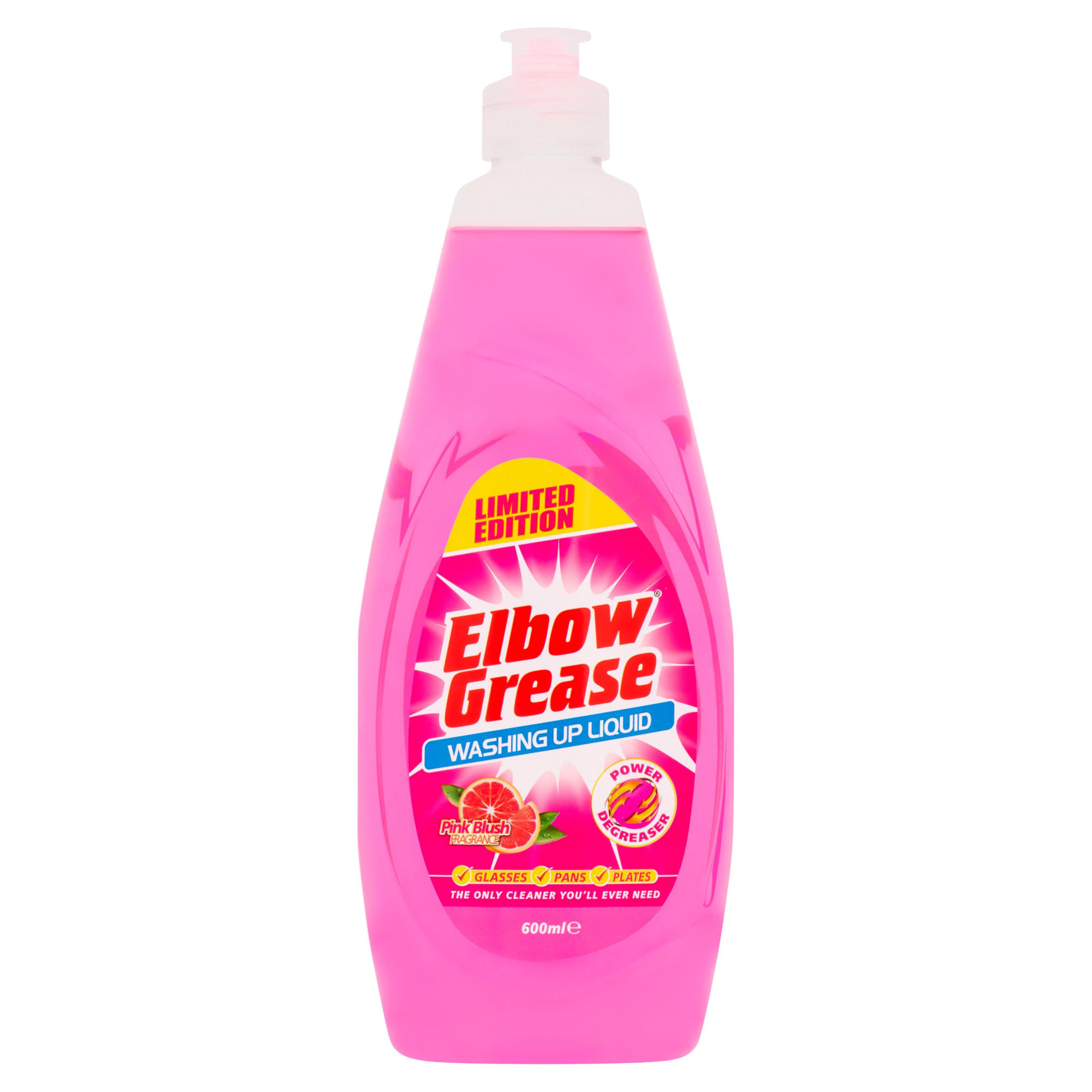 Elbow Grease Limited Edition Washing Up Liquid Pink Blush Fragrance ...