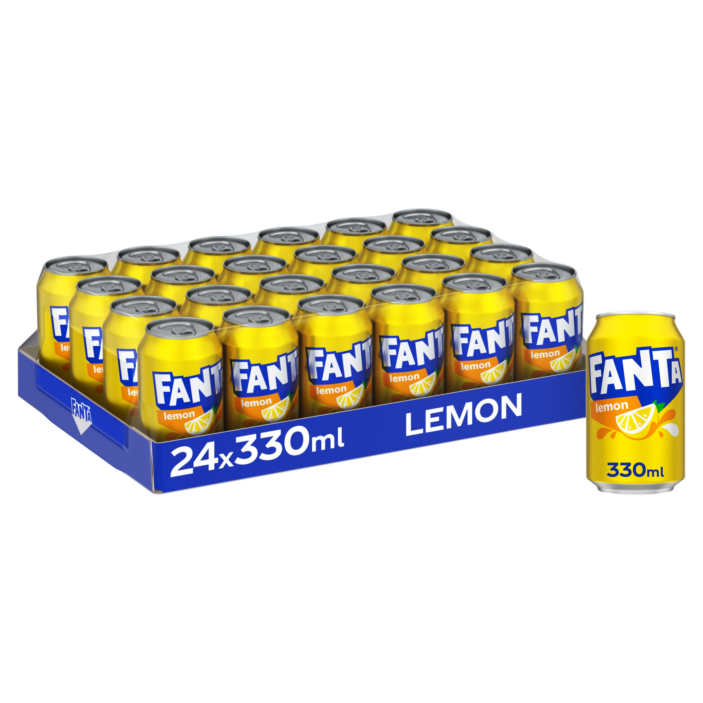 Fanta Lemon 24 x 330ml | 12 - 24 Packs | Iceland Foods