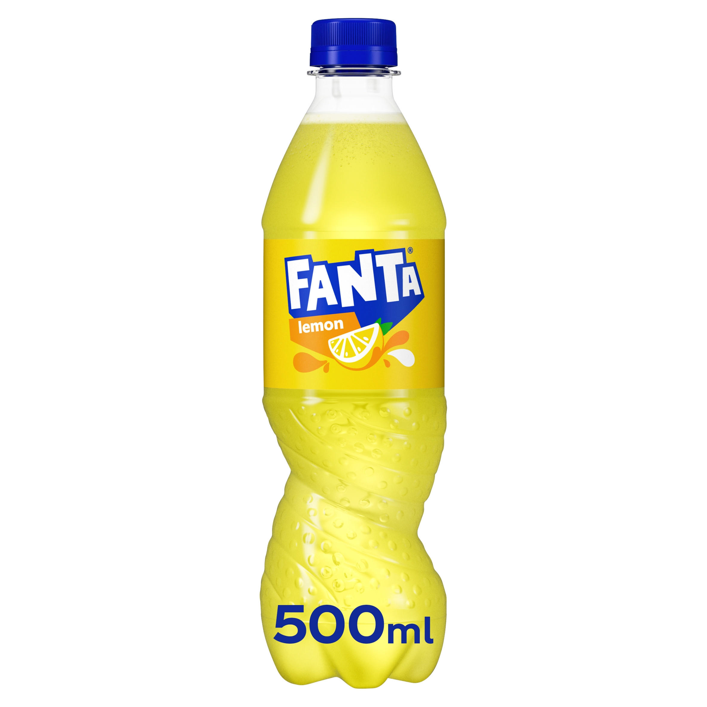Fanta Lemon 500ml | Orange and Fruit Flavoured | Iceland Foods