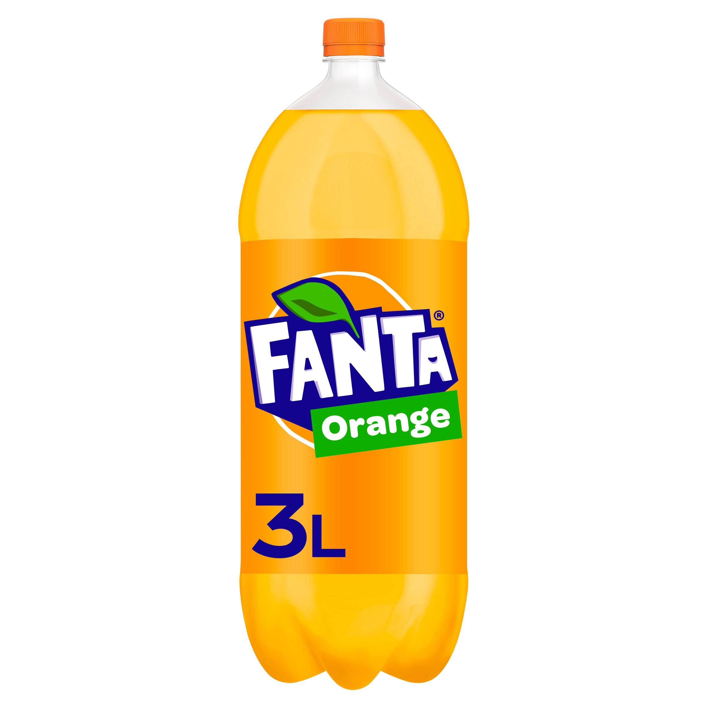 Fanta Orange 3L | Orange and Fruit Flavoured | Iceland Foods