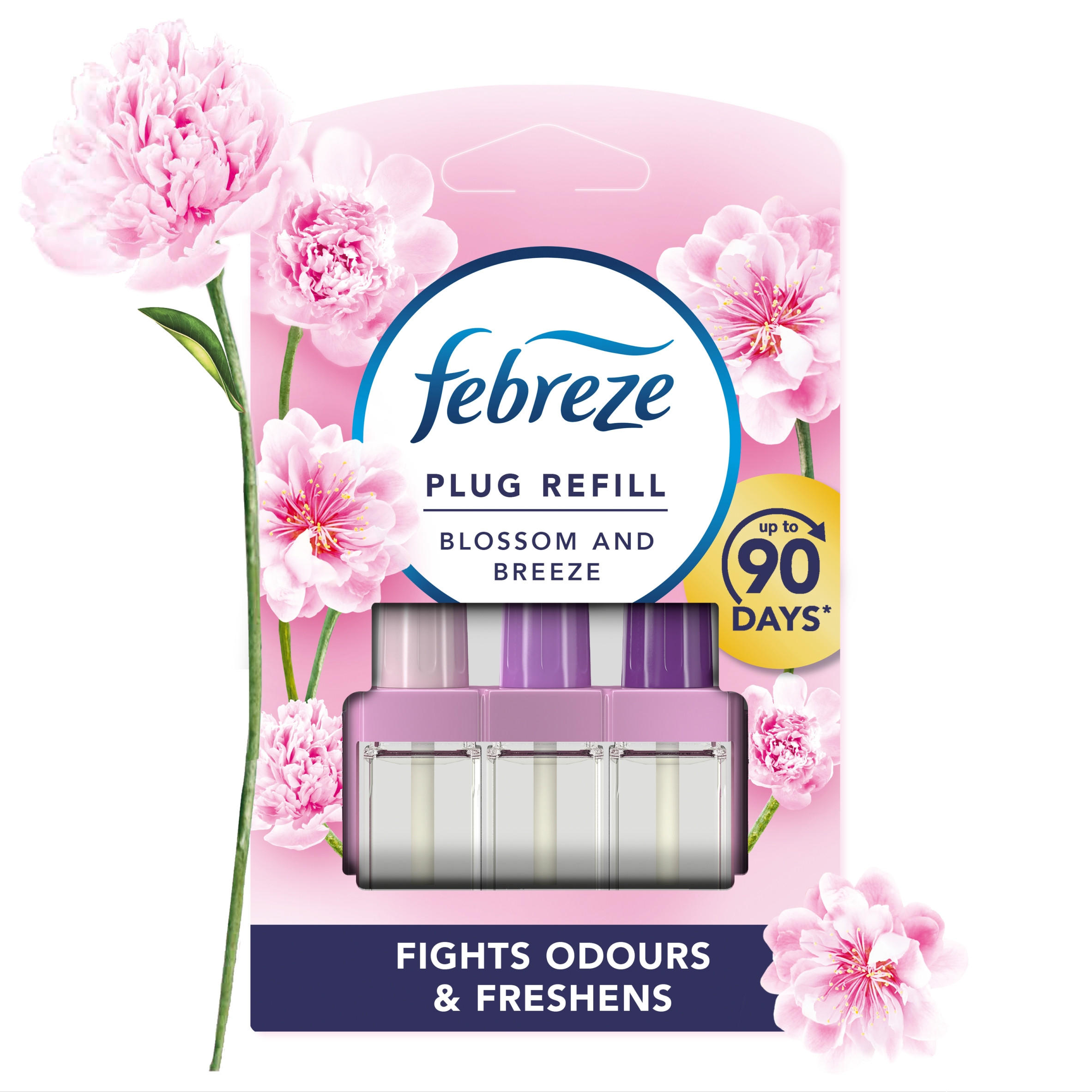 Febreze 3Volution Air Freshener Plug In Refill Blossom & Breeze 20ML ...
