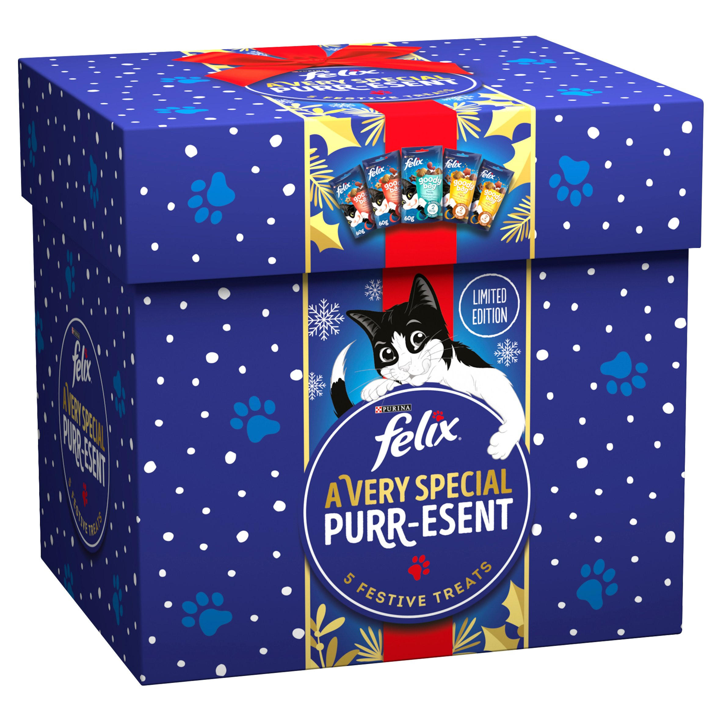 Felix Limited Edition 5 Festive Treats 300g | Cat Food | Iceland Foods