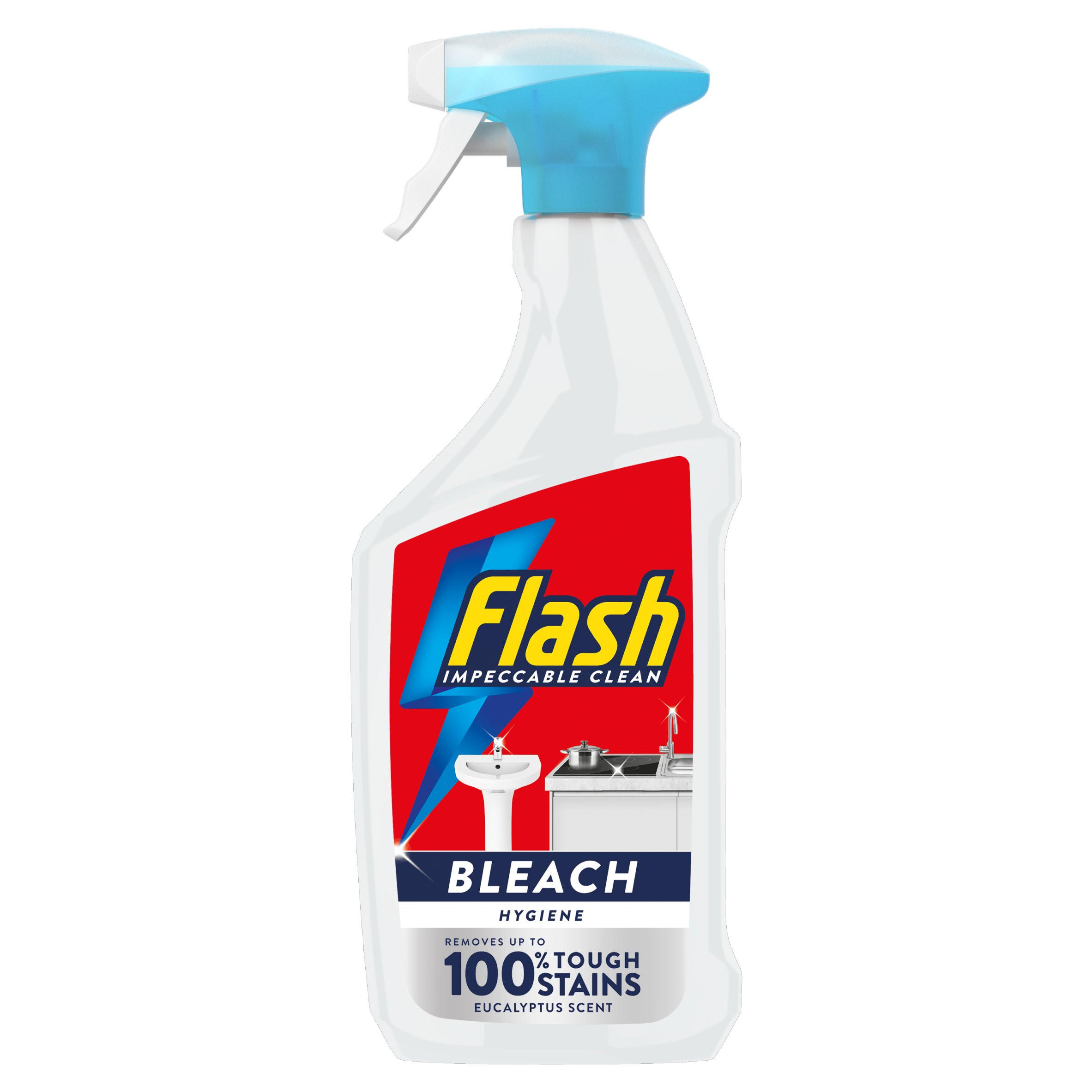 Flash Multi Purpose Bleach Cleaning Spray 800ML | Bathroom & Toilet ...