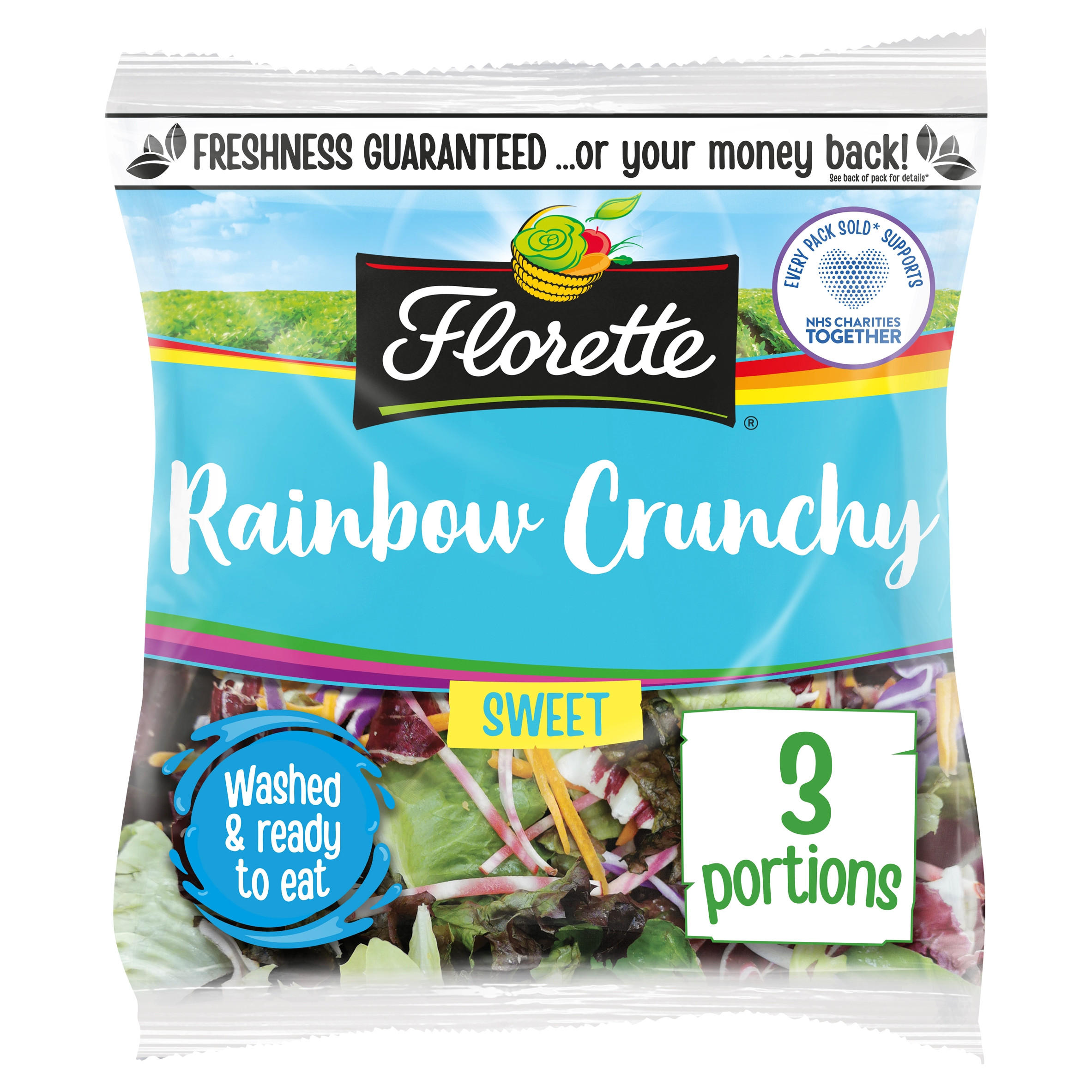 Florette Rainbow Crunchy 125g | Salads | Iceland Foods