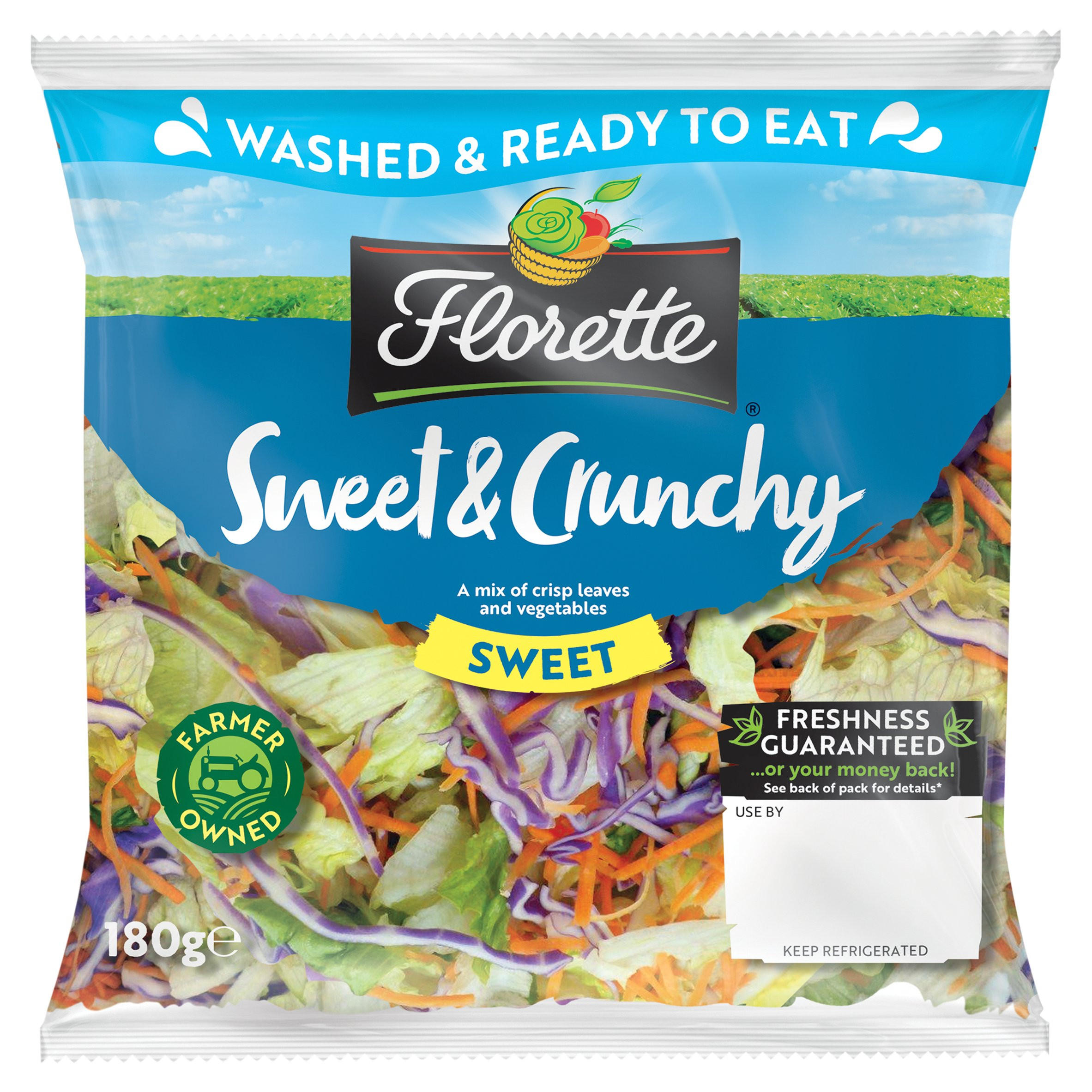 Florette Sweet & Crunchy 180g | Salads | Iceland Foods
