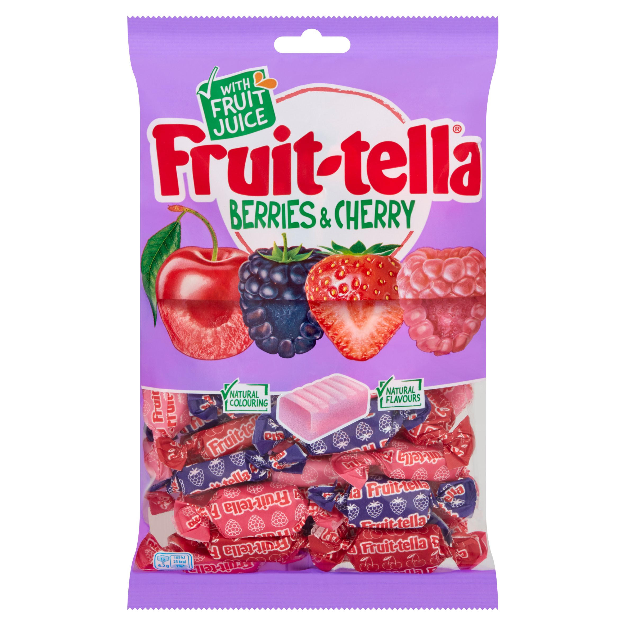 Fruittella Berries & Cherry 300g | Sweets | Iceland Foods