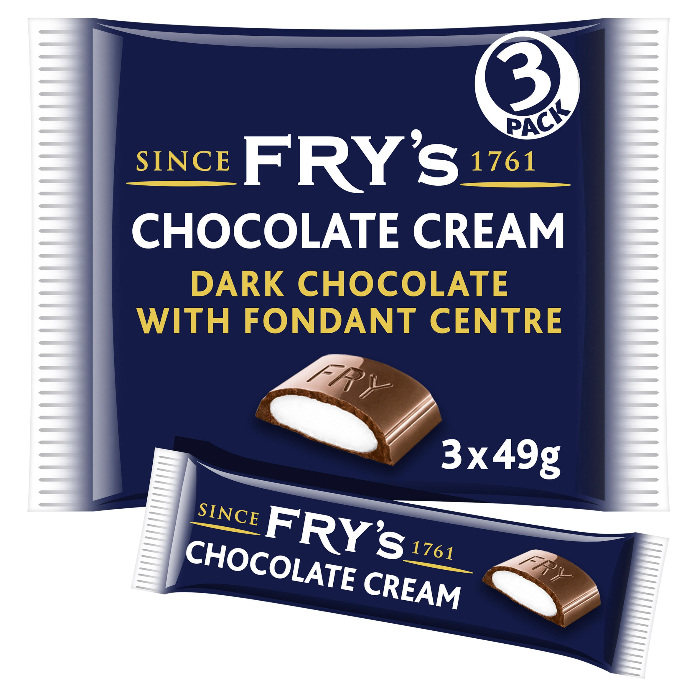 Fry's Chocolate Cream 3 Pack 147g | Multipacks | Iceland Foods