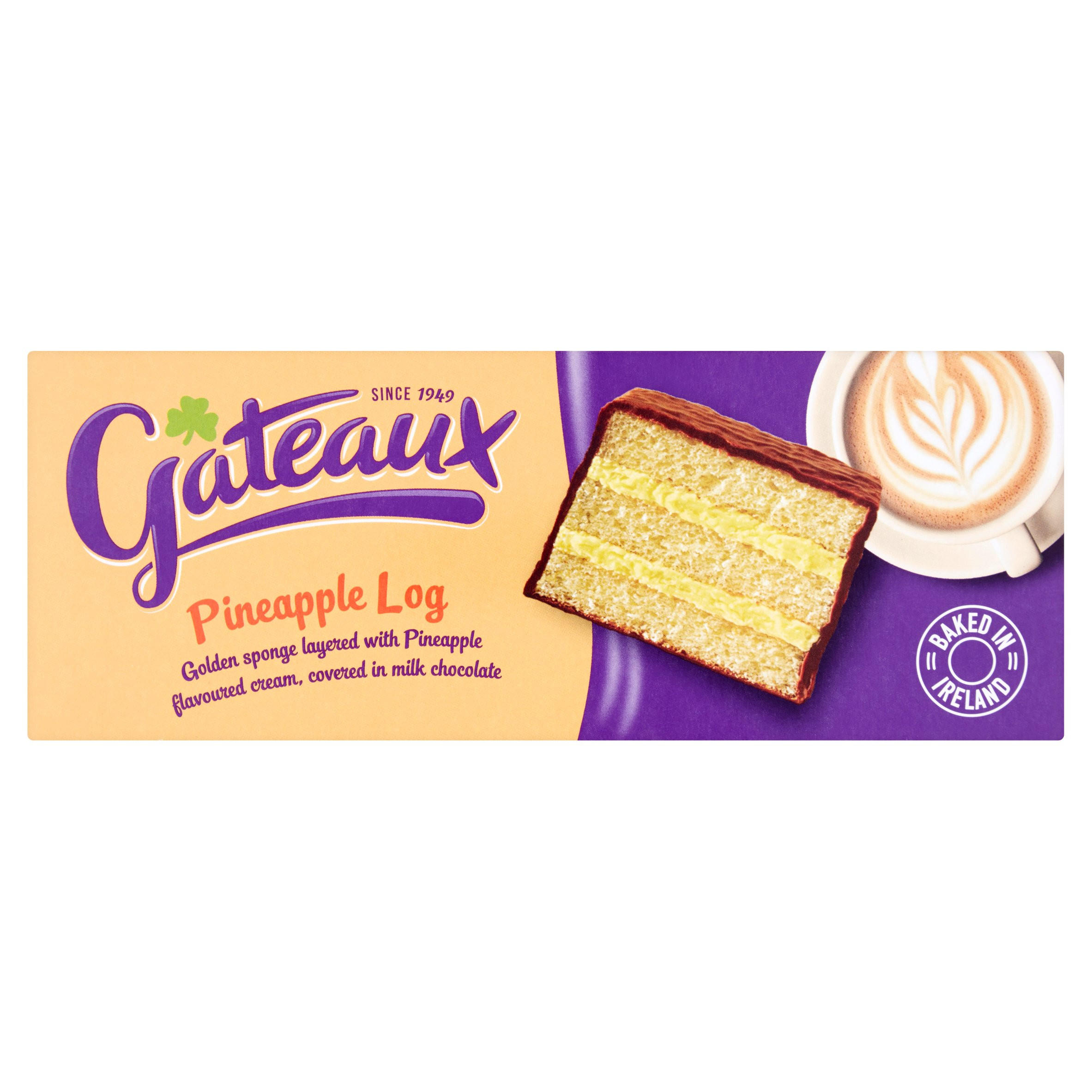 Gateaux Pineapple Log 210g | Mini Rolls & Cake Bars | Iceland Foods