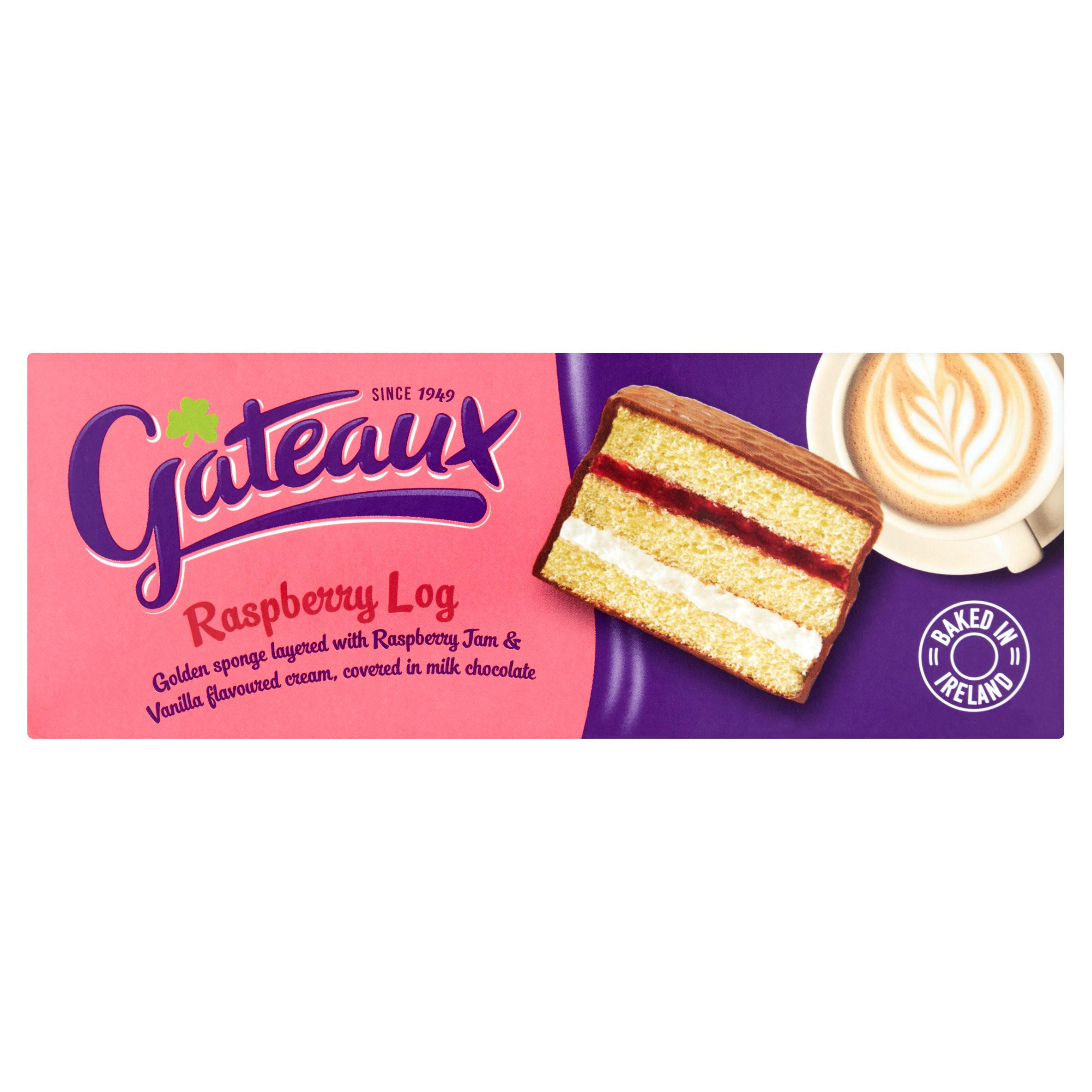 Gateaux Raspberry Log 215g | Mini Rolls & Cake Bars | Iceland Foods