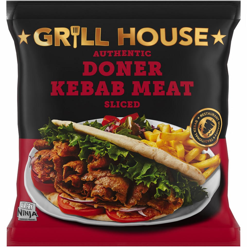 Grill House Doner Kebab Meat 350g Iceland Foods Grill House Doner Kebab Meat 350g Iceland Foods