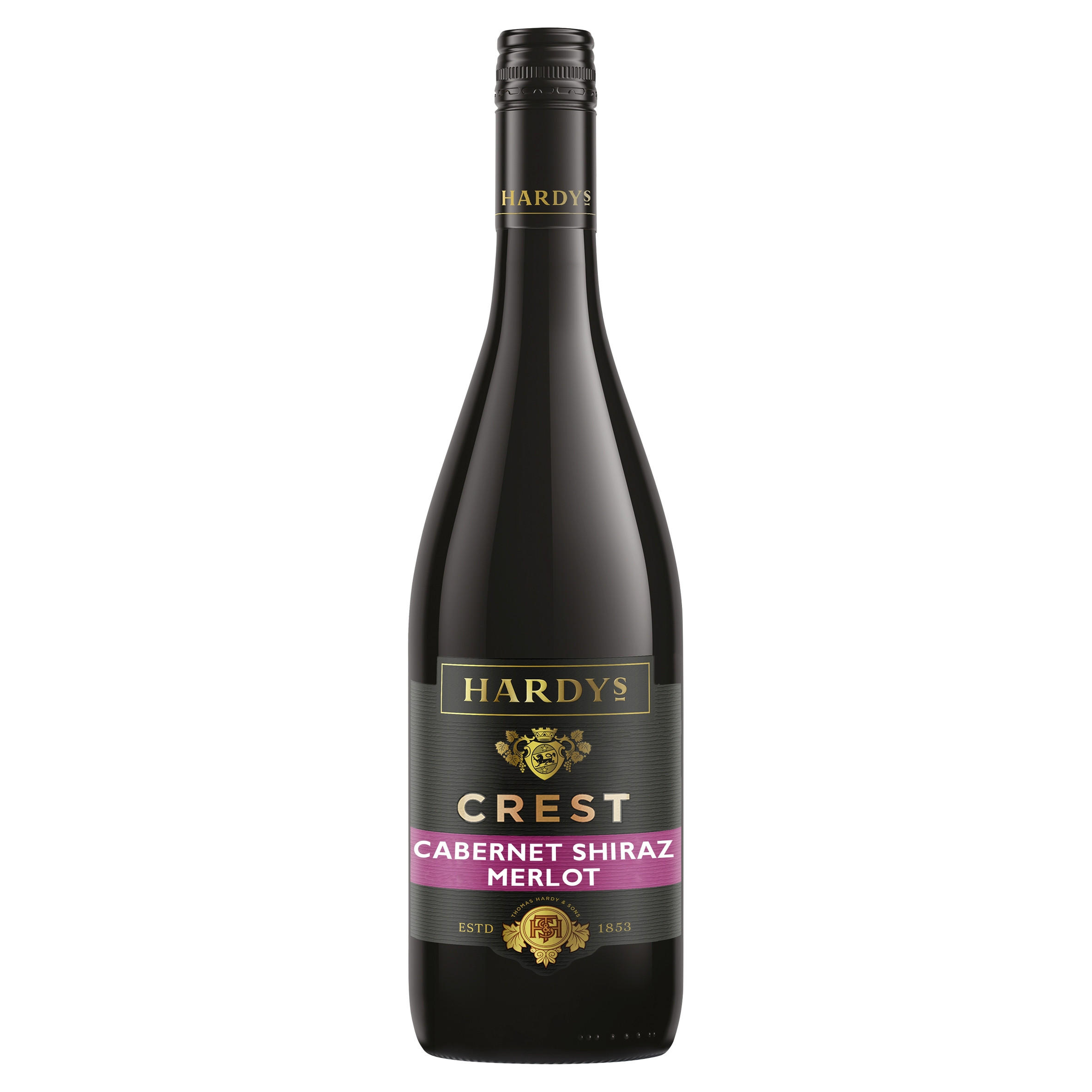 Hardys Crest Cabernet Shiraz Merlot Red Wine 75cl | Red Wine | Iceland ...