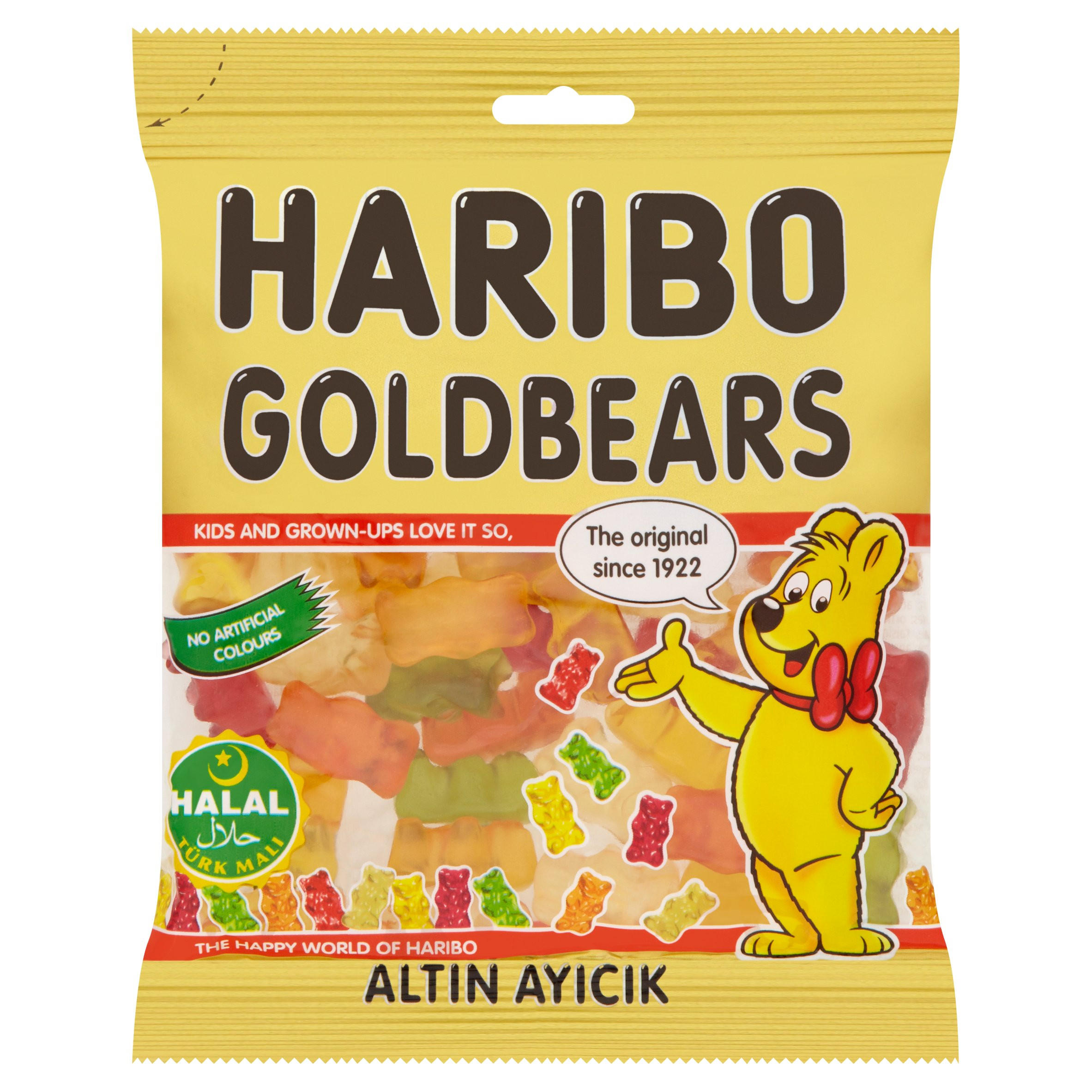 HARIBO Halal Goldbears Bag 100g Sweets Iceland Foods HARIBO Halal Goldbears Bag 100g Sweets Iceland Foods