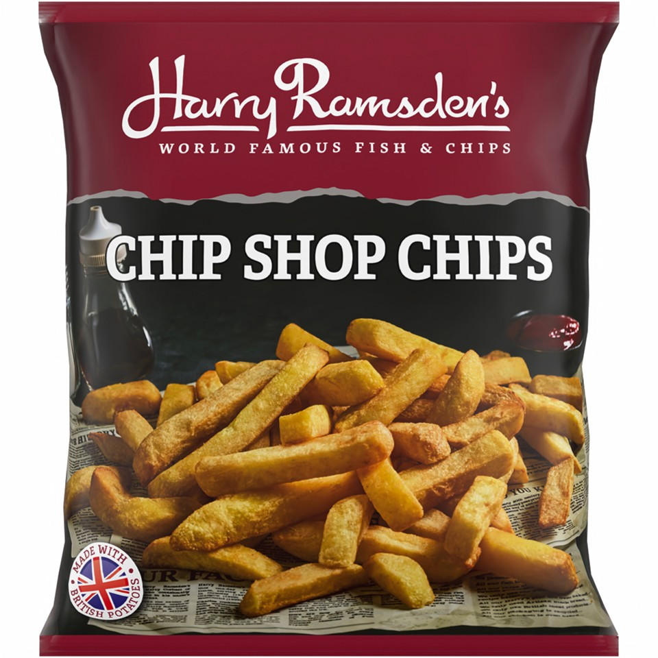 Harry Ramsdens Chip Shop Chips 1kg | Chips & Fries | Iceland Foods