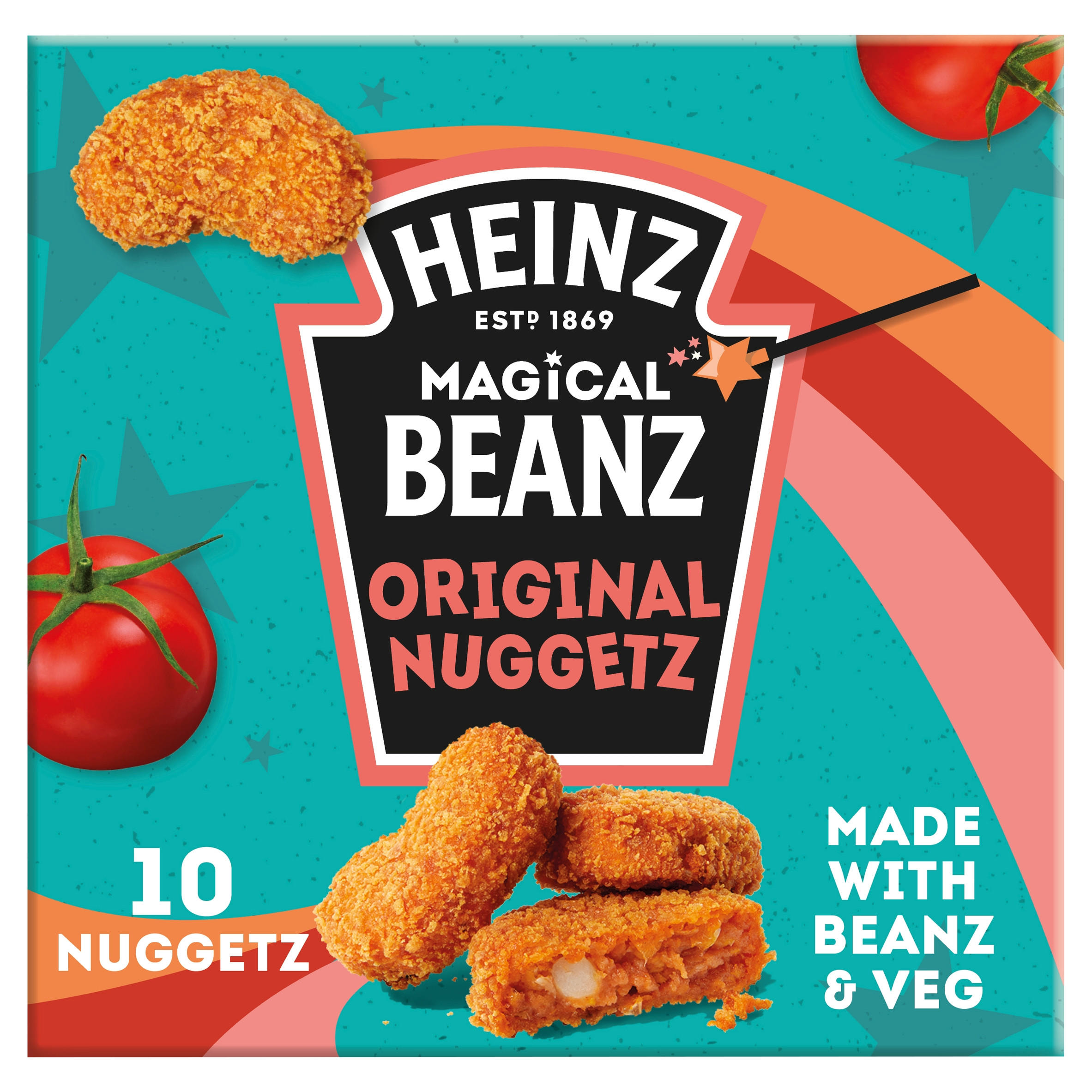 Heinz 10 Magical Beanz Original Nuggetz 200g | Vegan | Iceland Foods