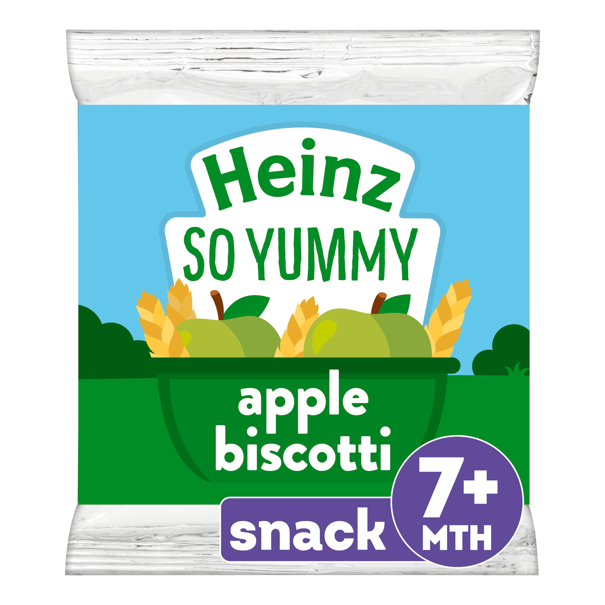 Heinz Apple Biscotti 7m+ 60g | Baby Food | Iceland Foods