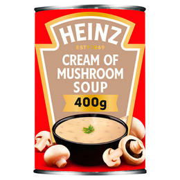 Heinz Cream Of Mushroom Soup 400g Tinned Soup Iceland Foods