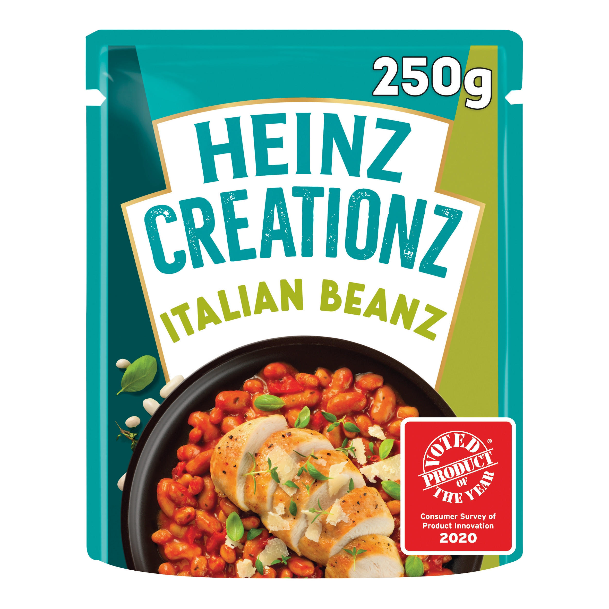 Heinz Creationz Italian Beanz with Chunky Tomato & Herbs 250g | Tinned ...