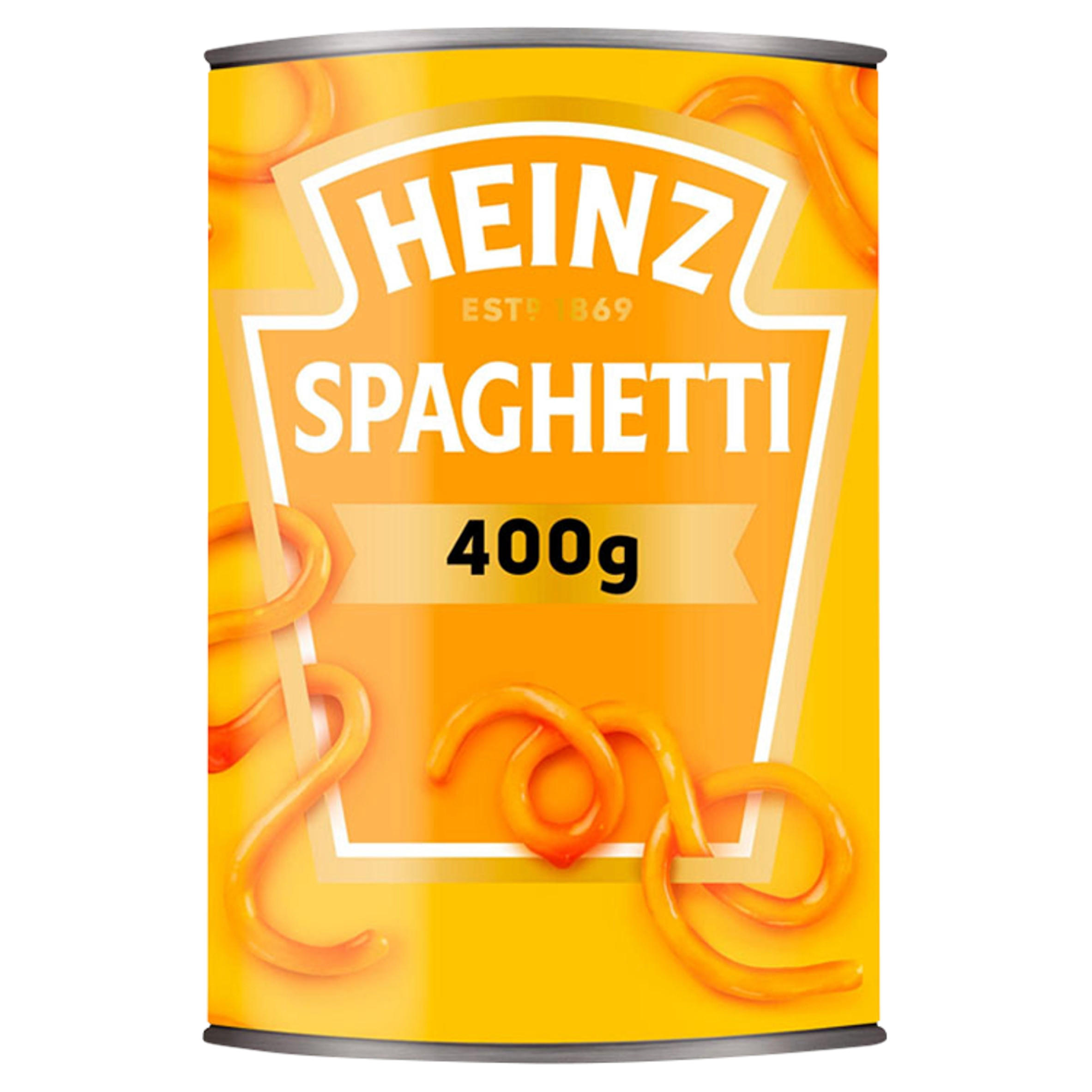 Heinz Spaghetti 400g | Tinned Beans, Spaghetti & Pasta | Iceland Foods