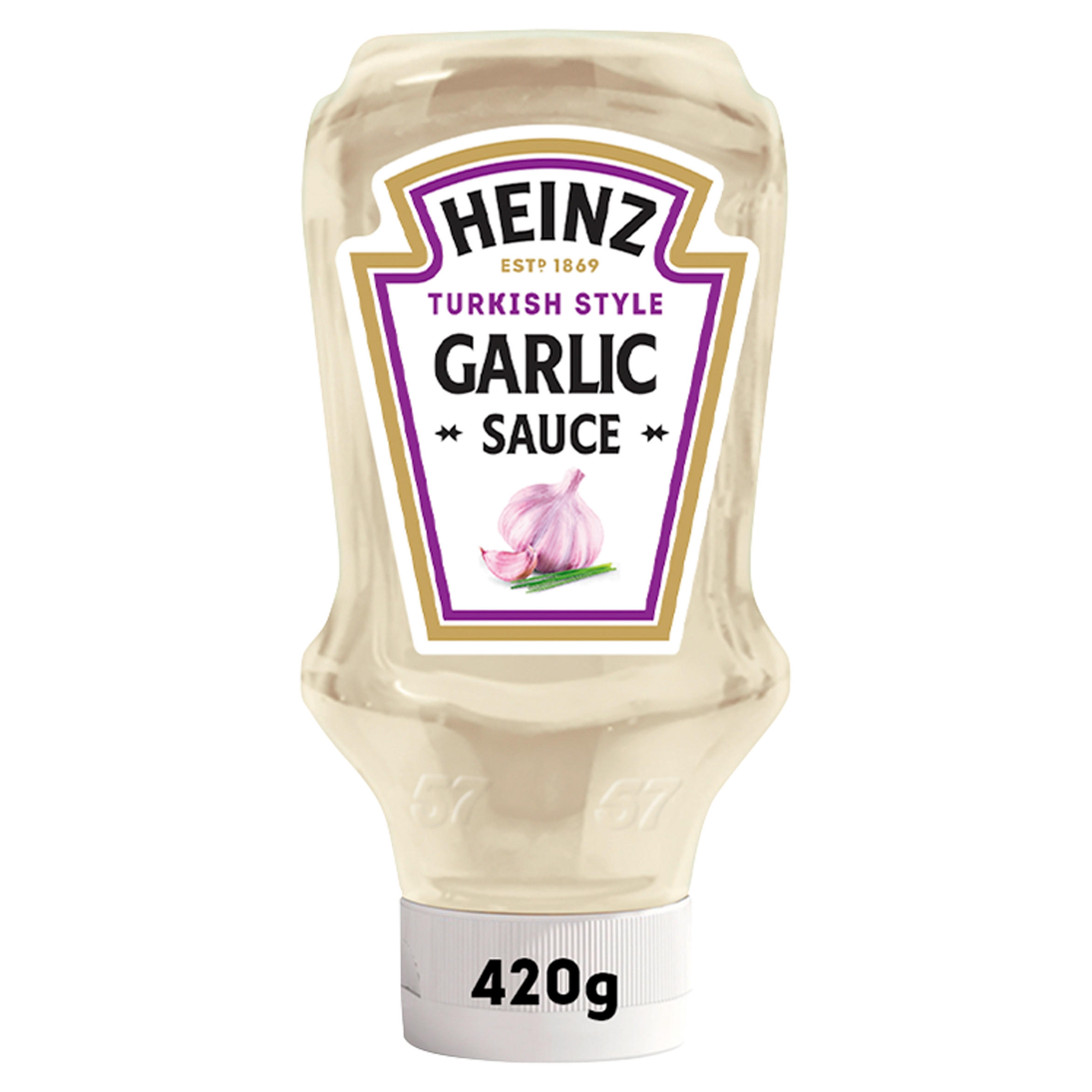 Heinz Turkish Style Garlic Sauce 420g | Table Sauce | Iceland Foods