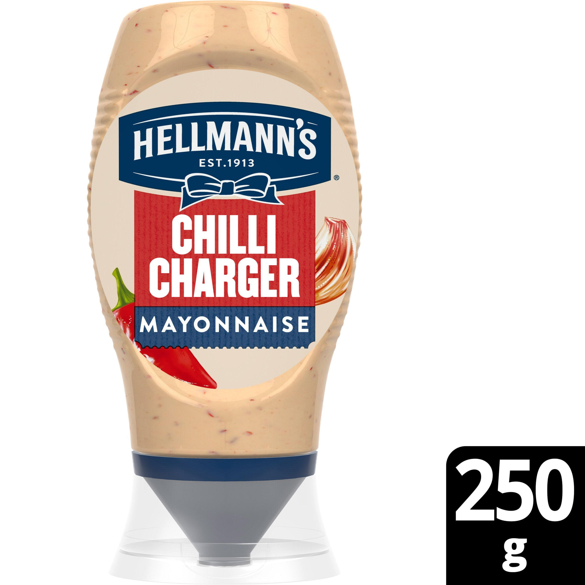 Hellmann's Chilli Charger Squeezy Mayonnaise 250 ml | Salad Cream ...