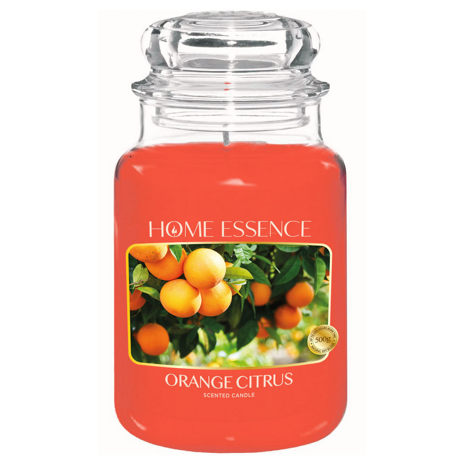 Home Essence Orange Citrus Scented Candle 500g | Home Accessories ...