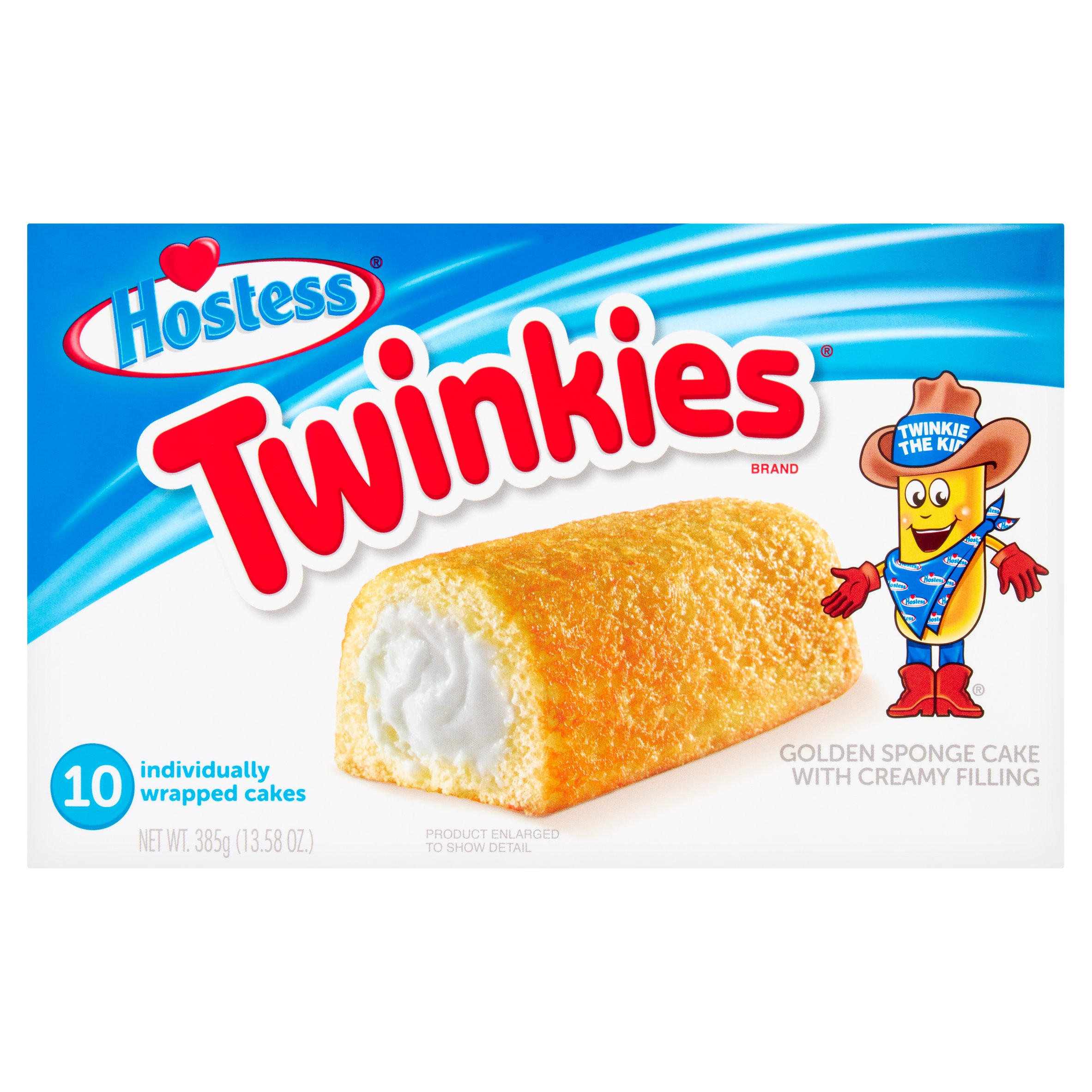 Hostess Twinkies Golden Sponge Cake with Creamy Filling 385g | Cakes ...