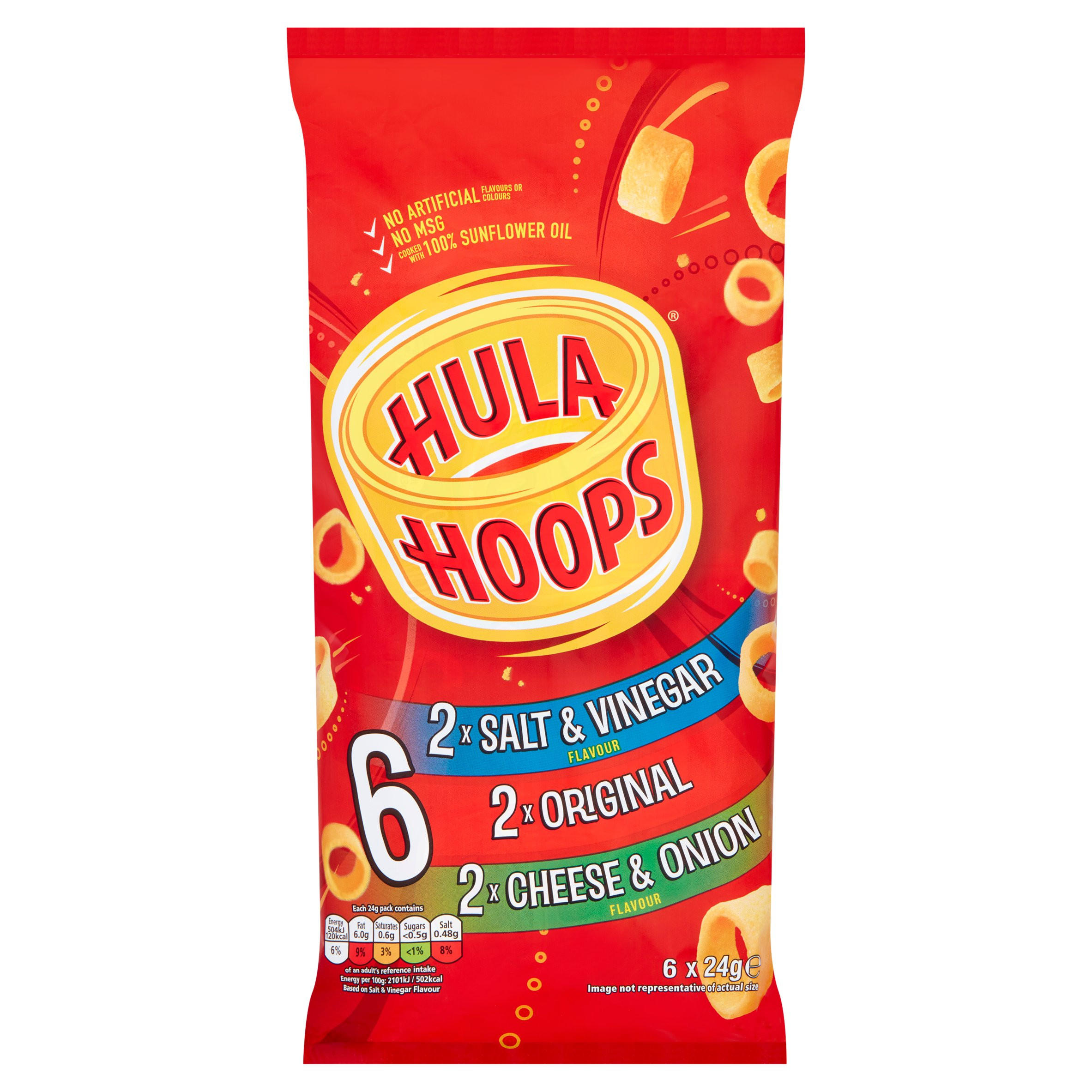 Hula Hoops Variety Multipack Crisps 6 Pack | Multipack Crisps | Iceland Foods