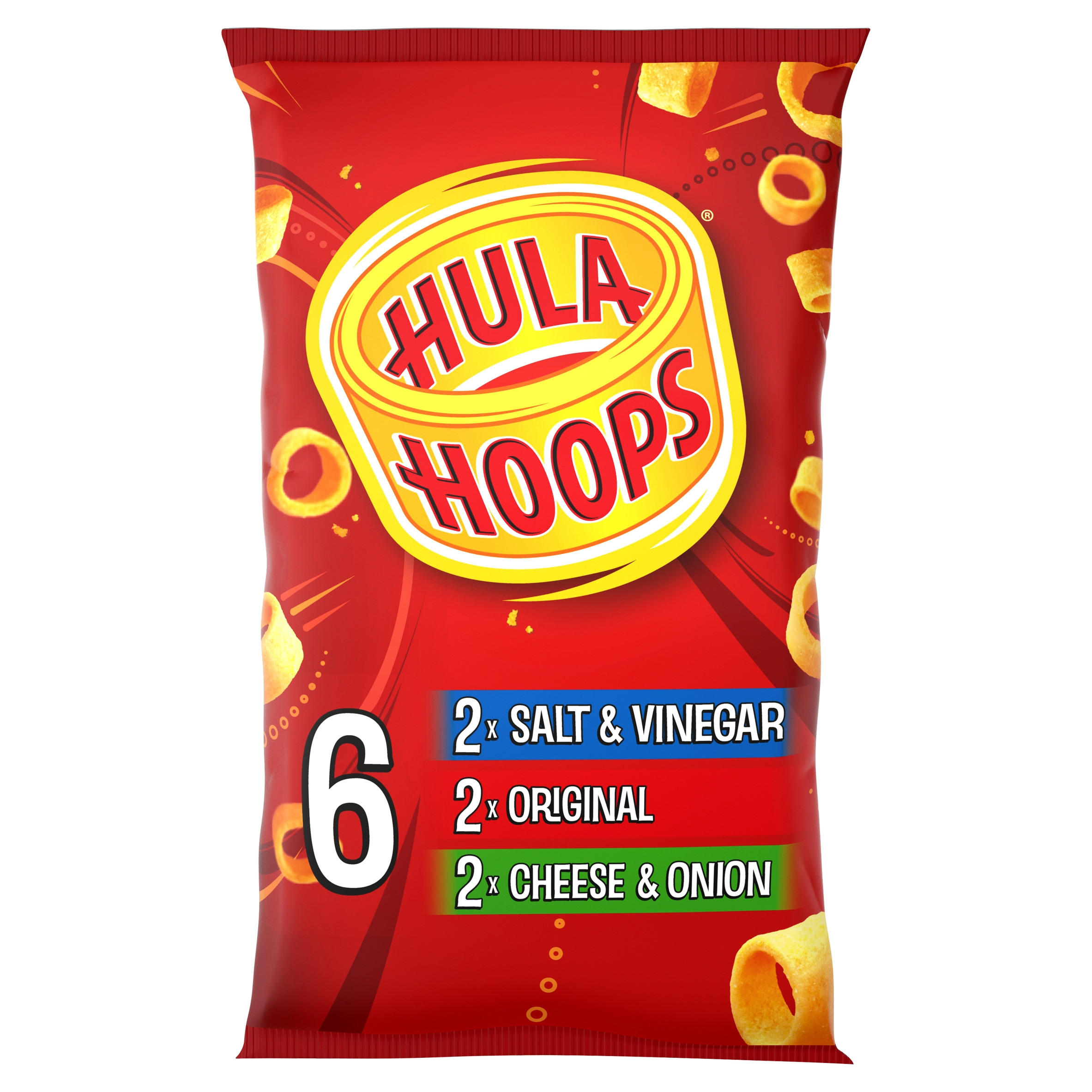 Hula Hoops Variety Multipack Crisps 6 Pack | Multipack Crisps | Iceland ...