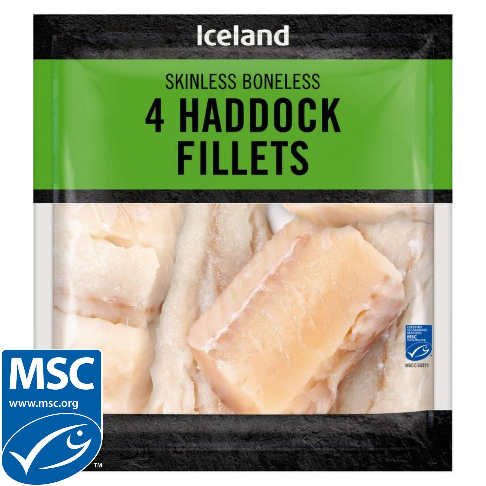 Iceland Haddock Fillets 320g | Fish Fillets | Iceland Foods