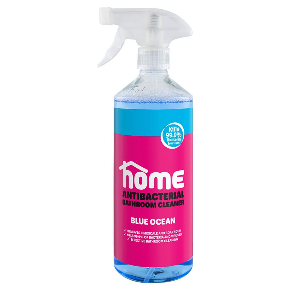 HOME Antibacterial Bathroom Cleaner Blue Ocean 750ml | Bathroom ...