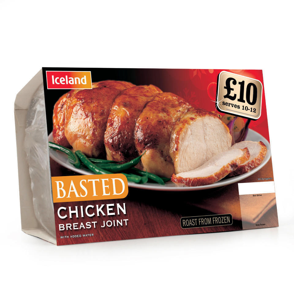 Iceland Basted Chicken Breast Joint 1.7Kg | Iceland Foods