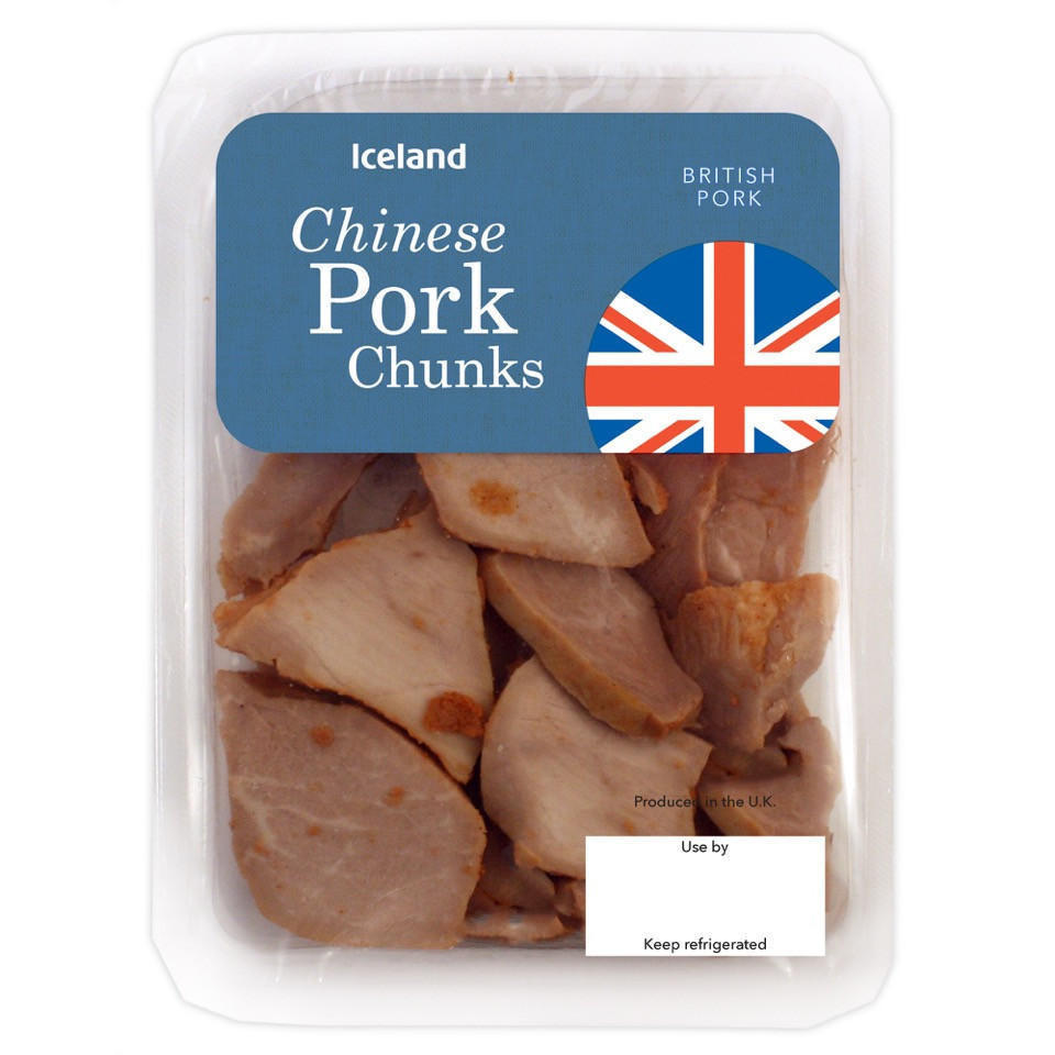 Iceland British Chinese Pork Chunks 110g | Pork | Iceland Foods